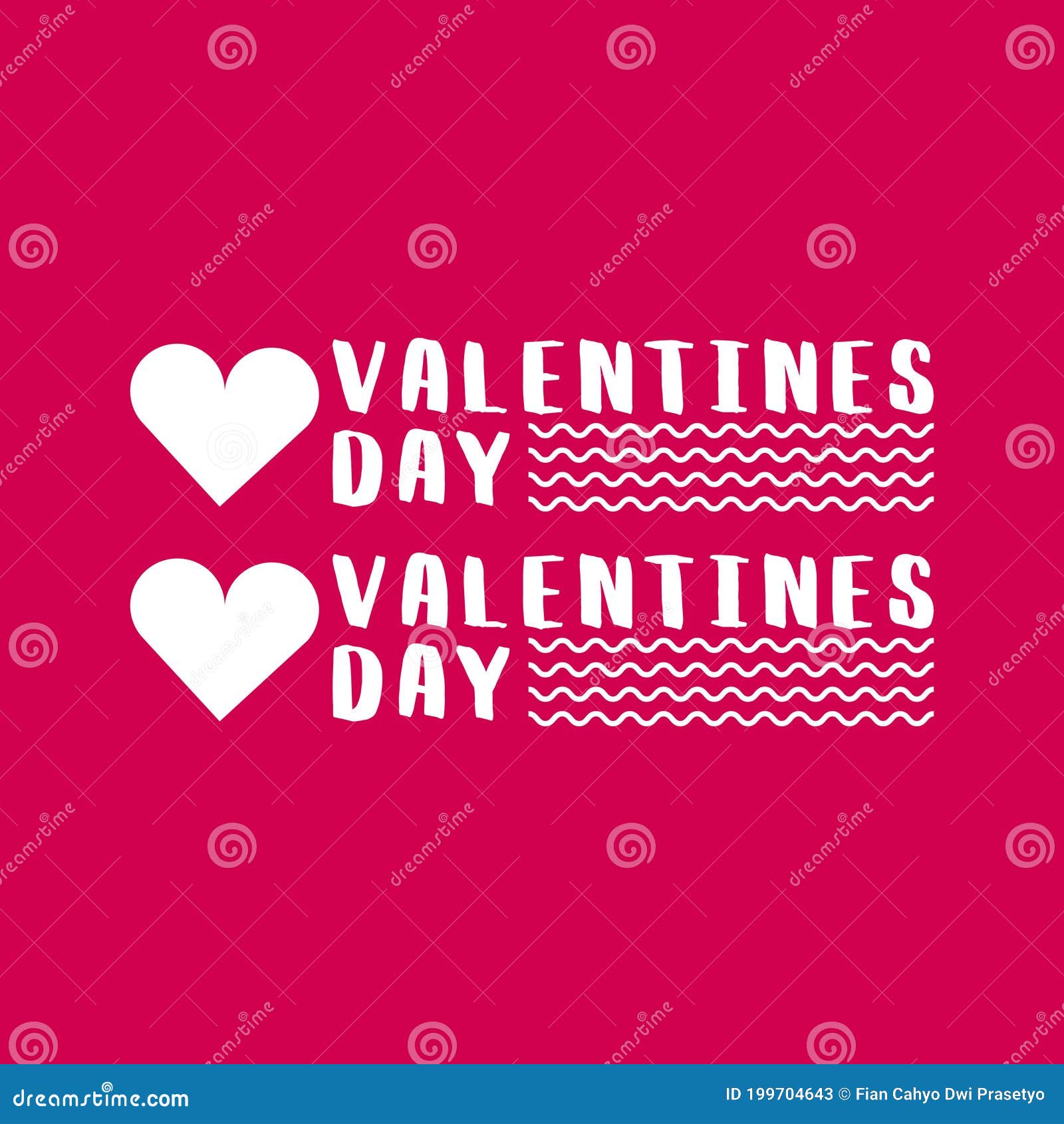 Valentines Day Logo Design Concept Typo Stock Vector - Illustration of ...