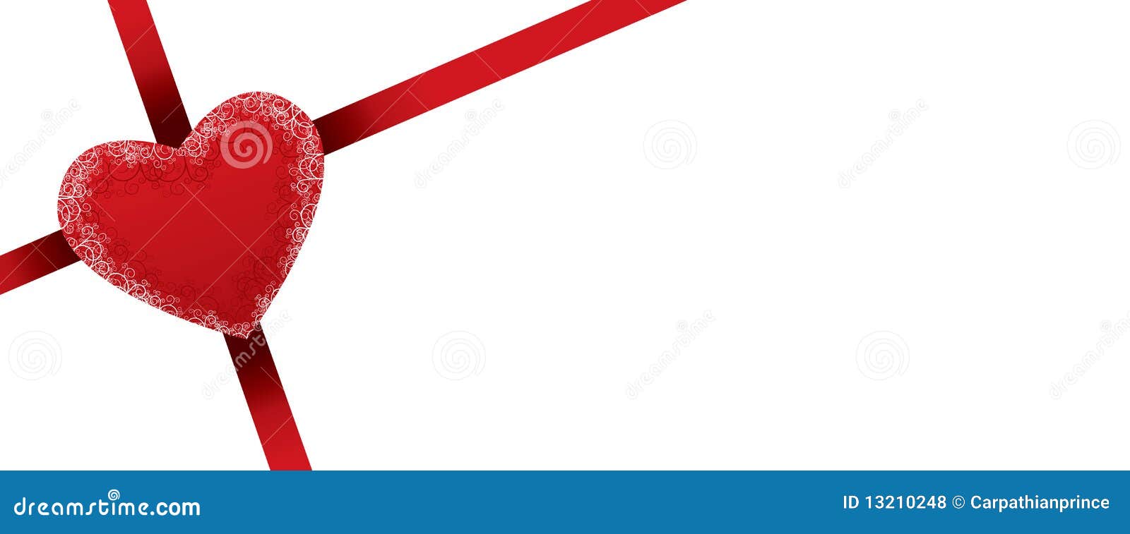 Valentines Day Present Banner Stock Vector - Illustration of design ...