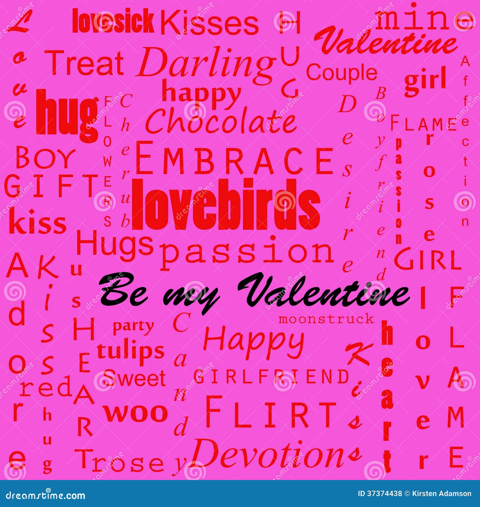 Valentines text background stock illustration. Illustration of saint ...