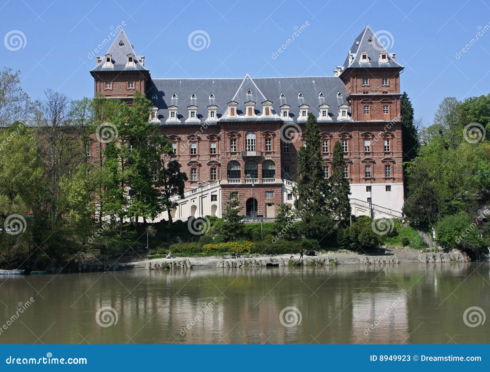 Valentino castle stock image. Image of faculty, italy - 8949923