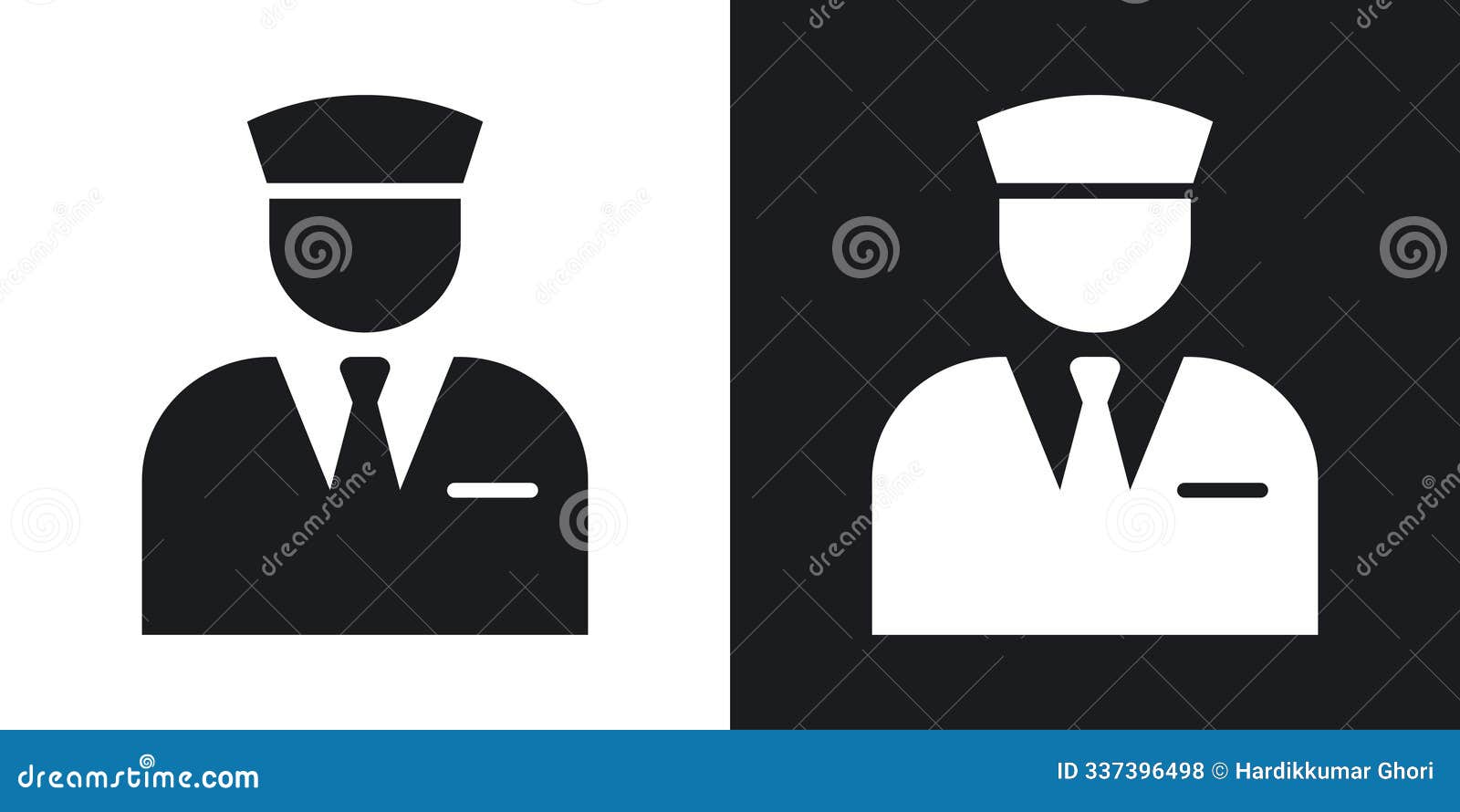 Valet Thin Line Vector Icon Set Stock Illustration - Illustration of ...