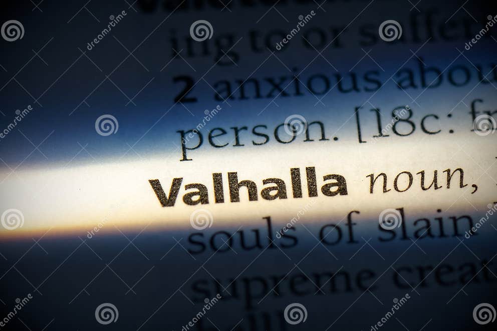 Valhalla stock image. Image of book, idea, concept, writing - 161574393