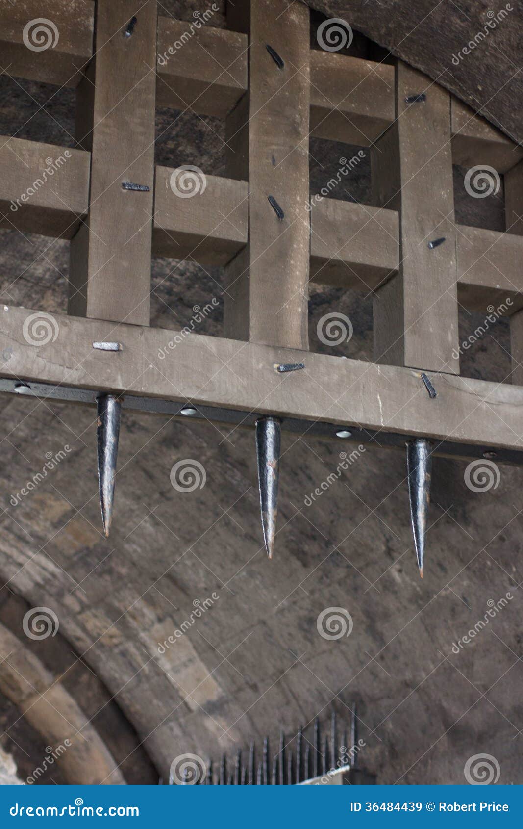 Valhek stock afbeelding. Image of erfenis, bescherm, ingang - 36484439