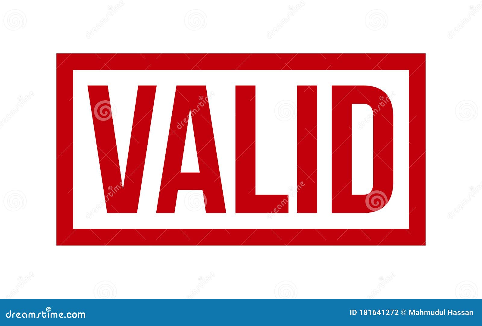 Valid Rubber Stamp. Red Valid Rubber Grunge Stamp Seal Vector ...