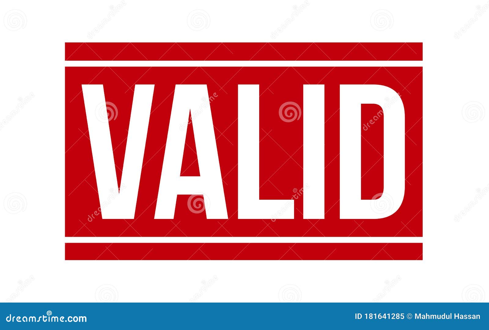 Valid Rubber Stamp. Red Valid Rubber Grunge Stamp Seal Vector ...