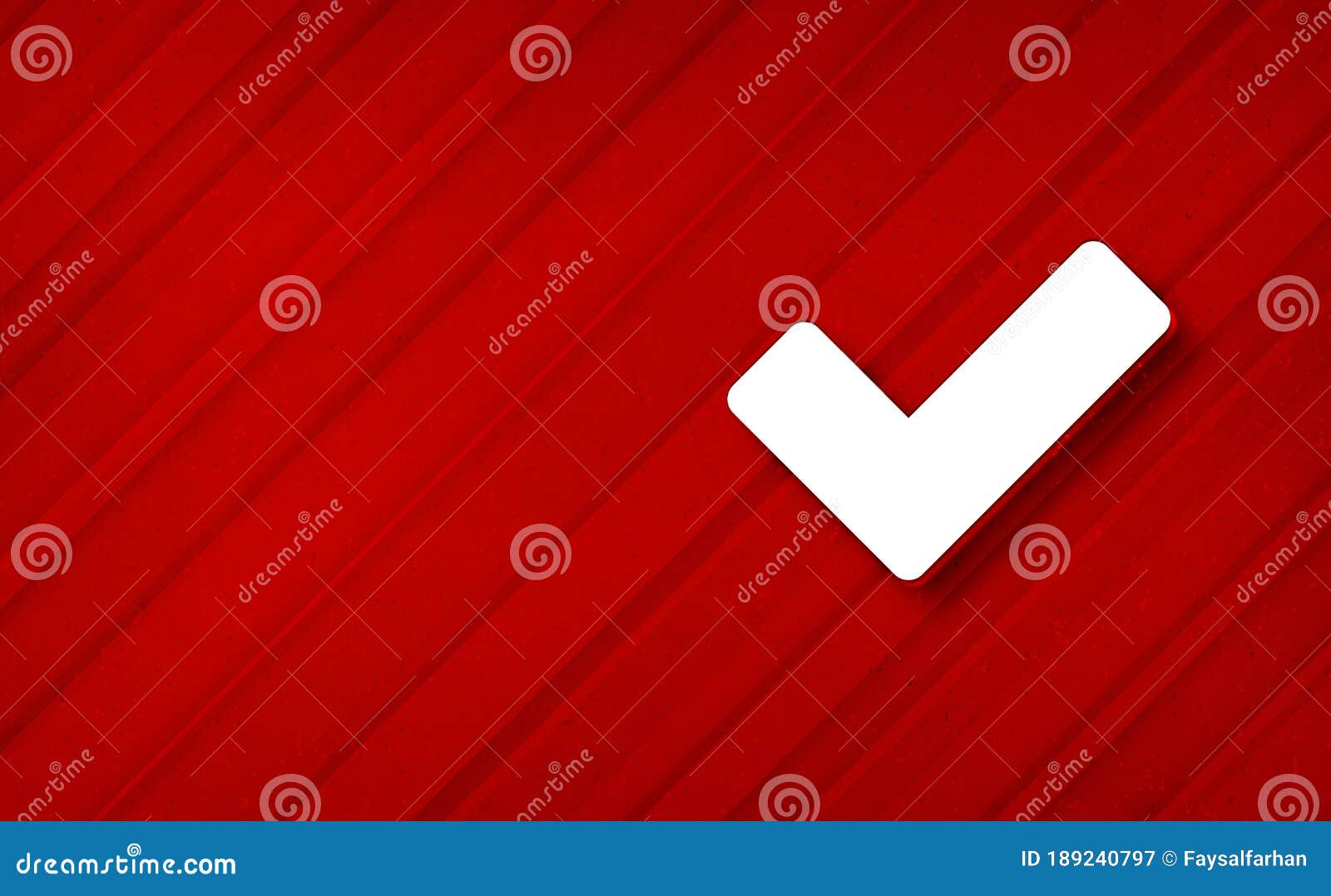 Validate Icon Dreamy Abstract Red Background Diagonal Stripe Line ...