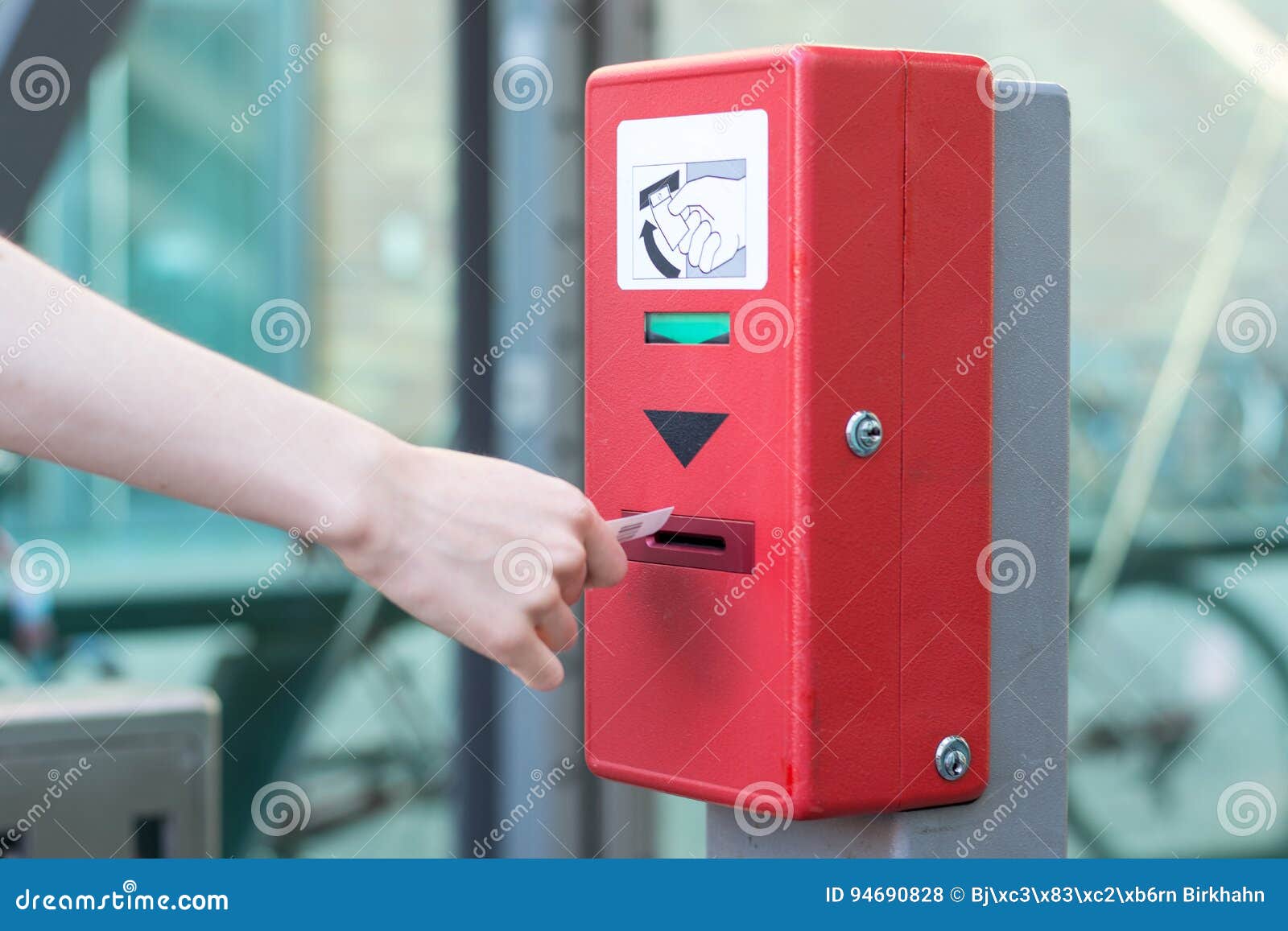Validate a Ticket at a Red Ticket Validation Machine for the ...