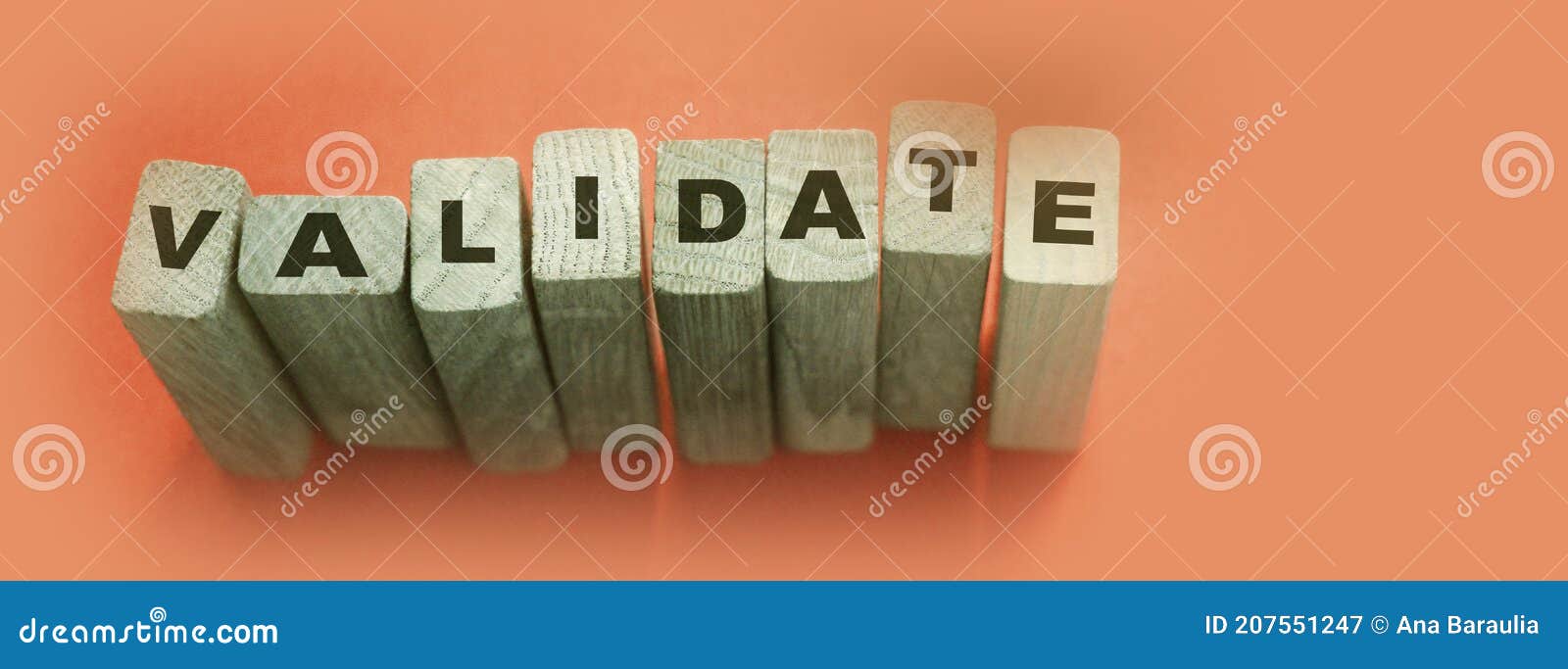 Validate Word on Wooden Blocks. Business Evaluation Concept Stock Image ... Validate Word on Wooden Blocks. Business Evaluation Concept Stock Image ...