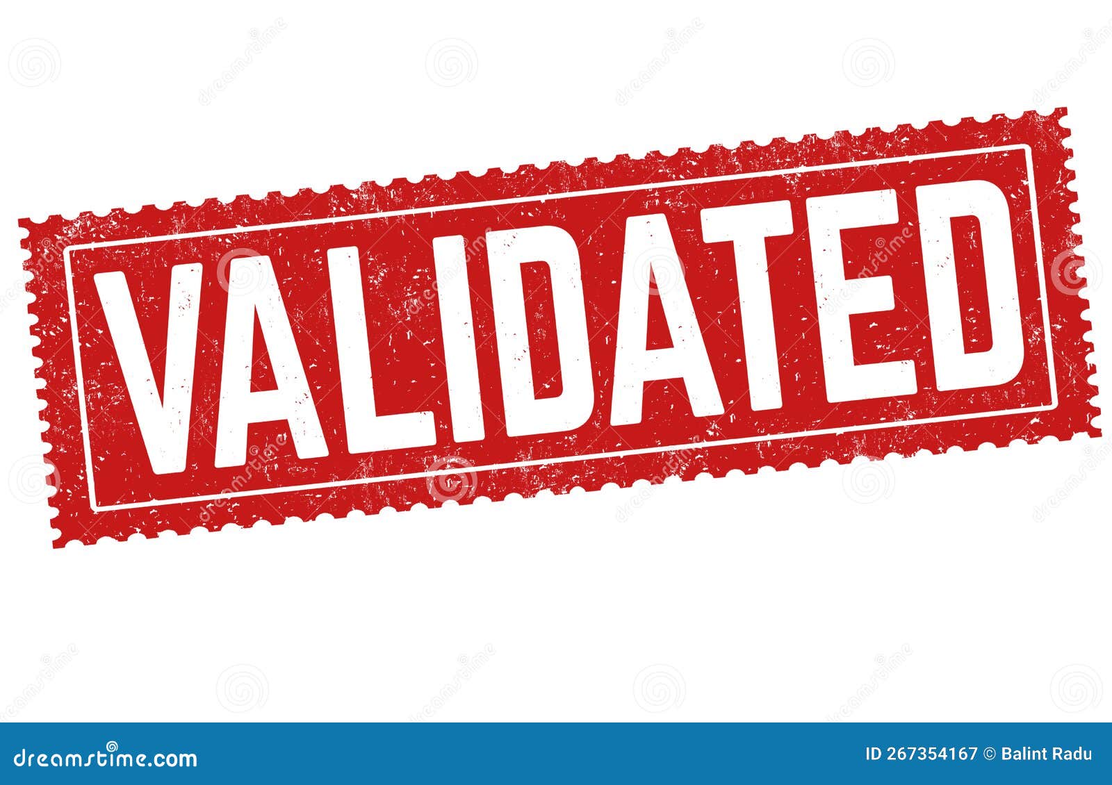 Validated Grunge Rubber Stamp Stock Vector - Illustration of grunge ...