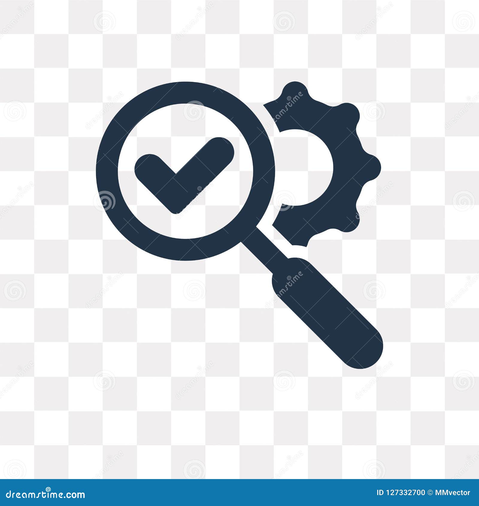 Valide El Icono Del Vector Aislado En El Fondo Transparente, Validat ...