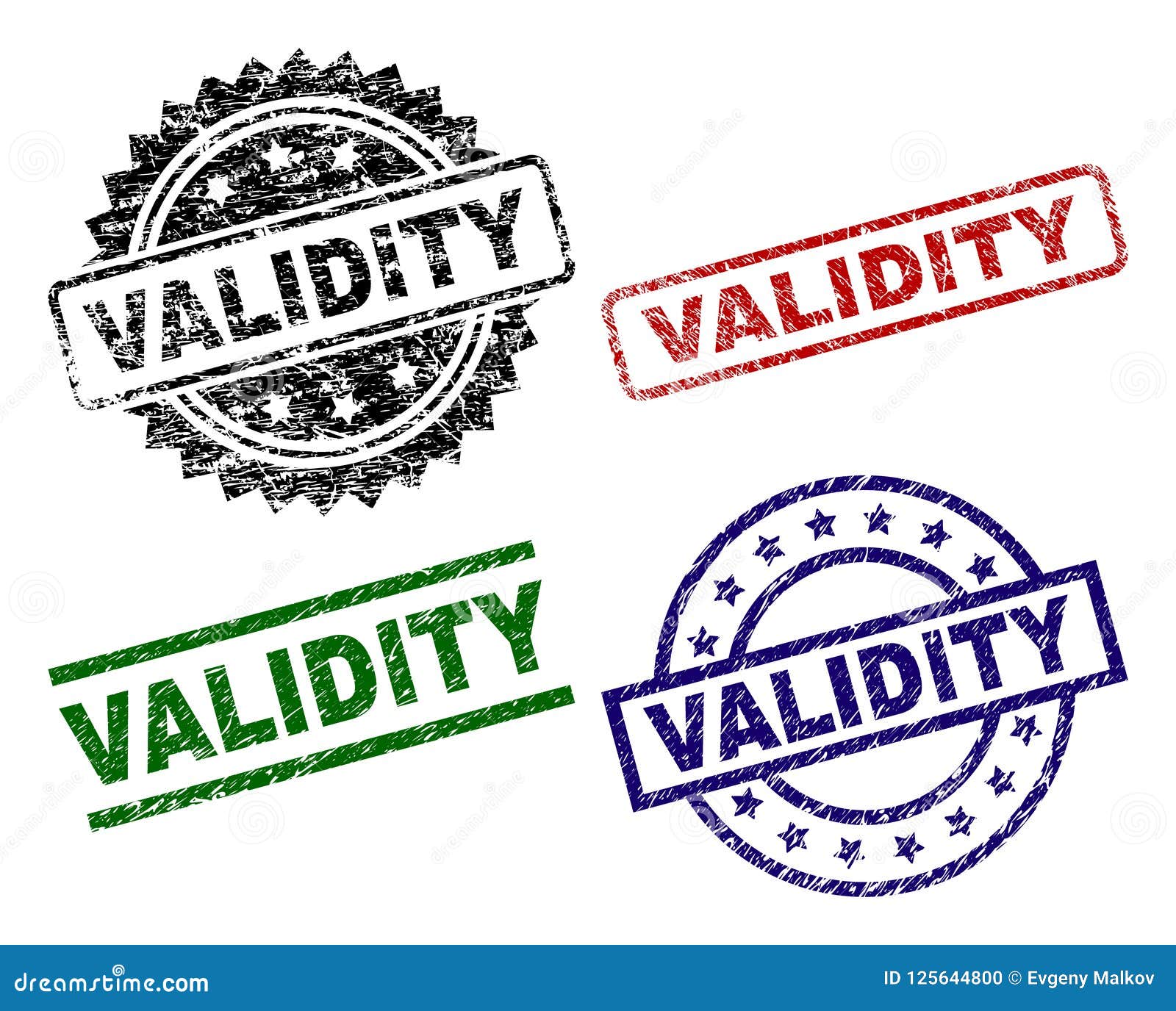 Grunge Textured VALIDITY Stamp Seals Stock Vector - Illustration of ...