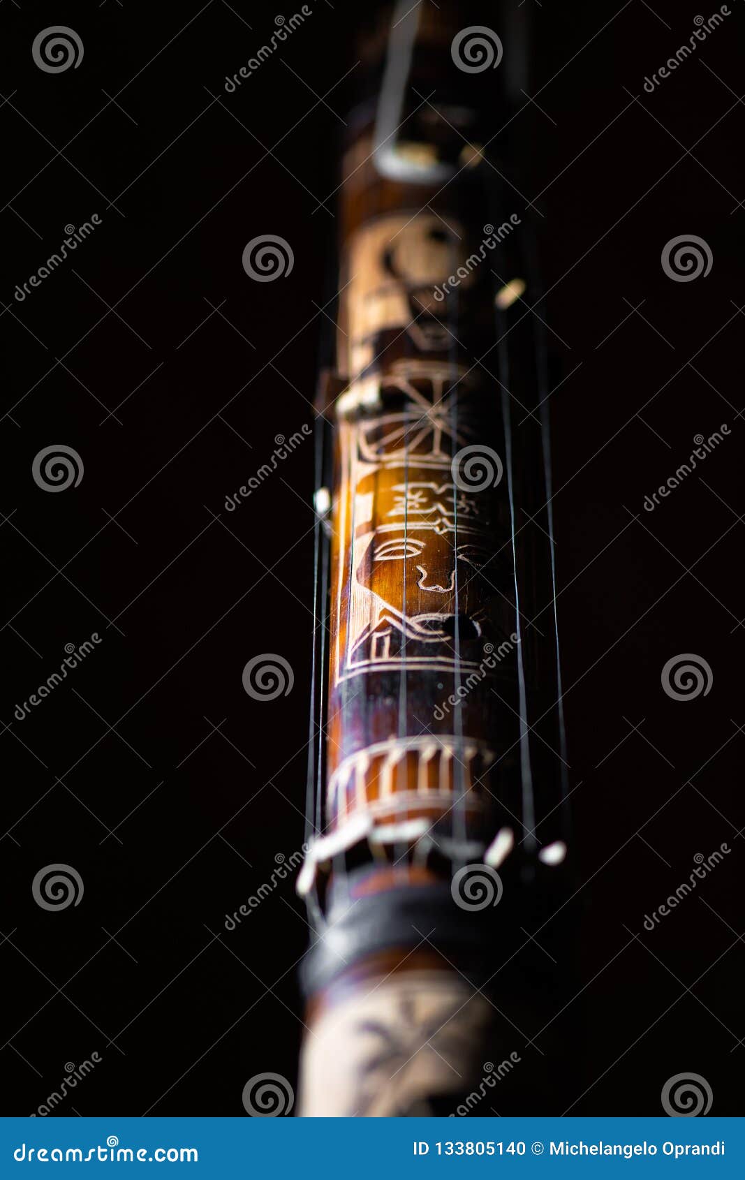 Valiha A Stringed Musical Instrument Typical Of Madagascar Royalty-Free ...