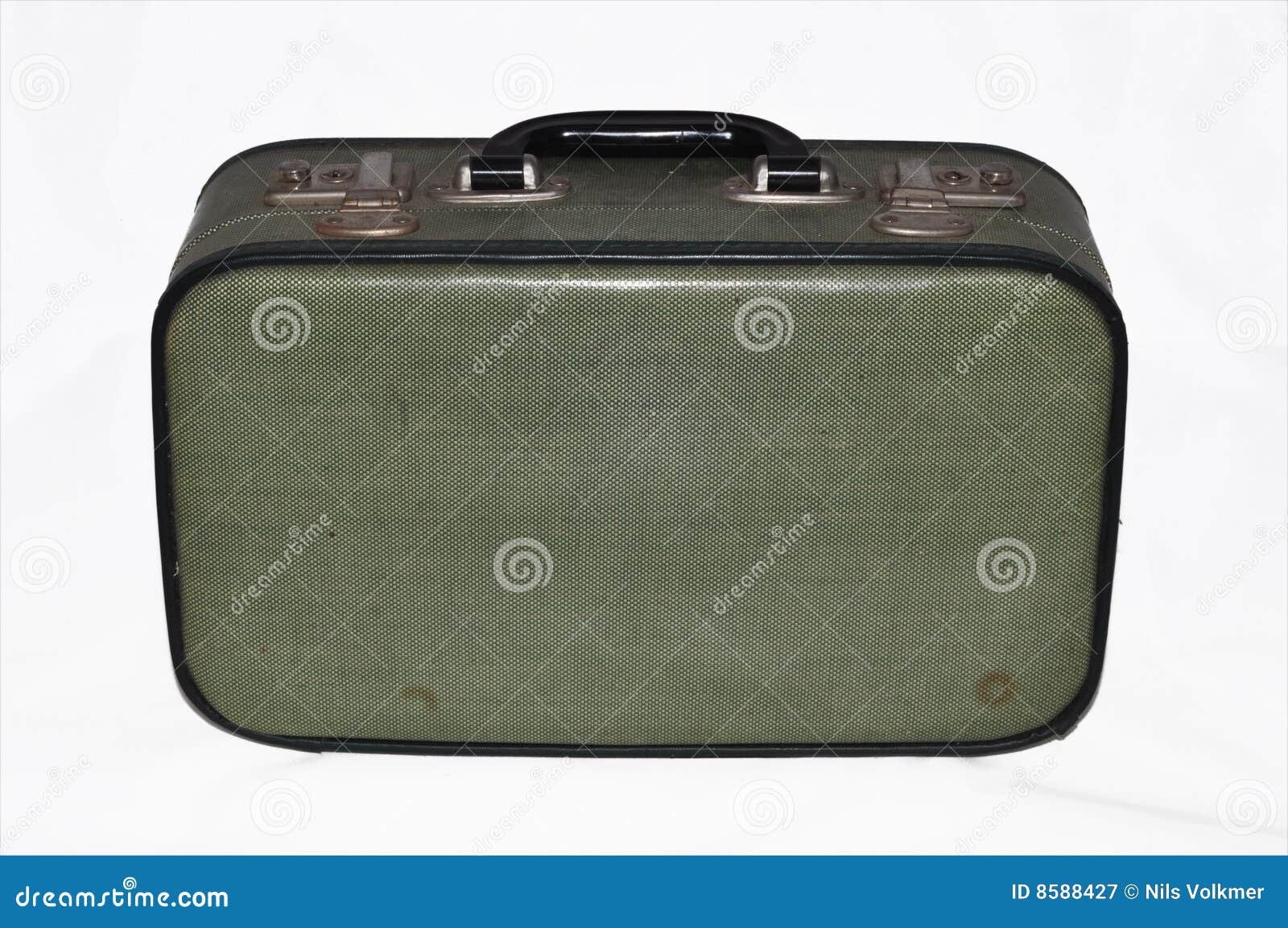 Valise image stock. Image du valise, course, bagage, usé - 8588427