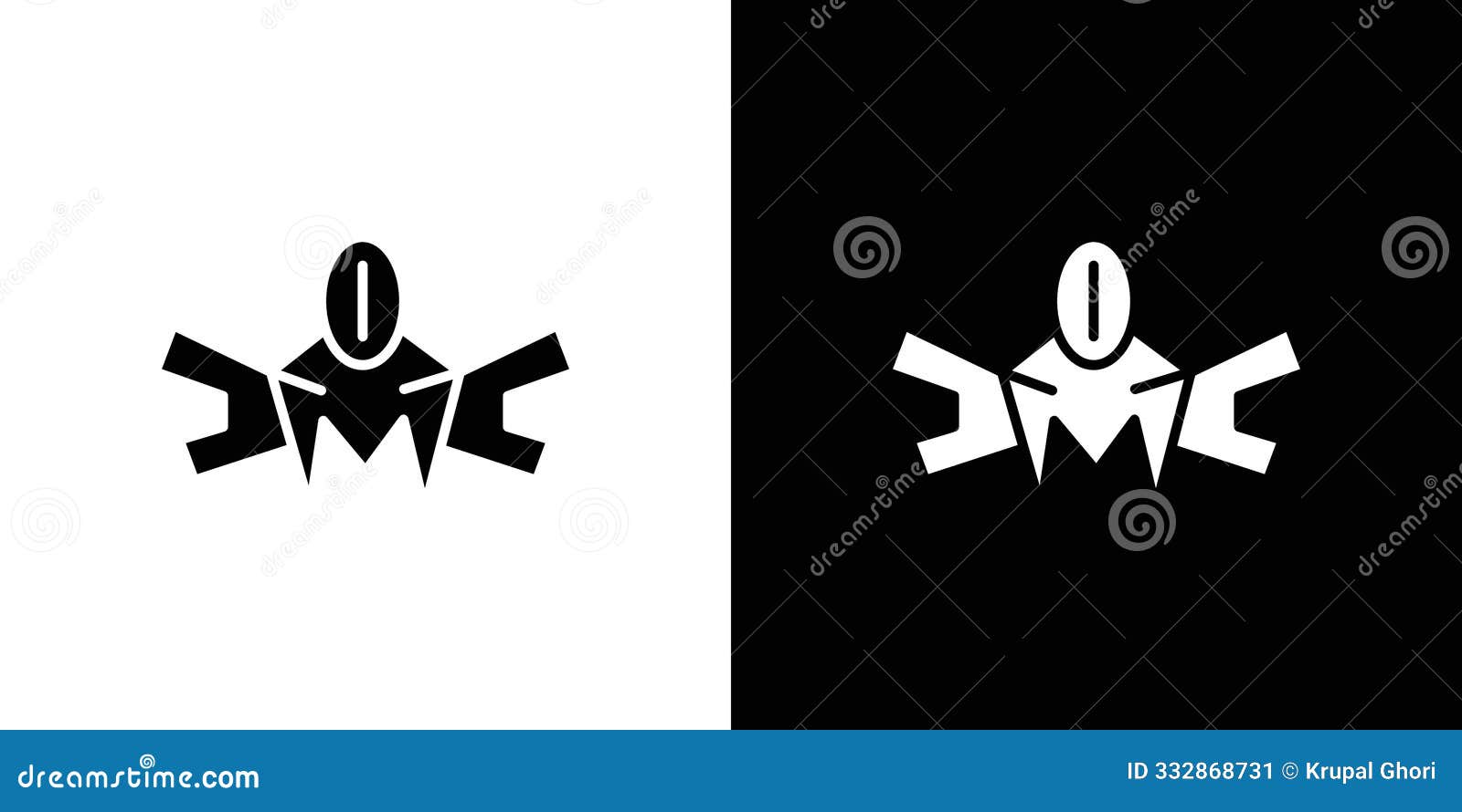 Simple Valkyrie Logo Vector Illustration | CartoonDealer.com #231877396