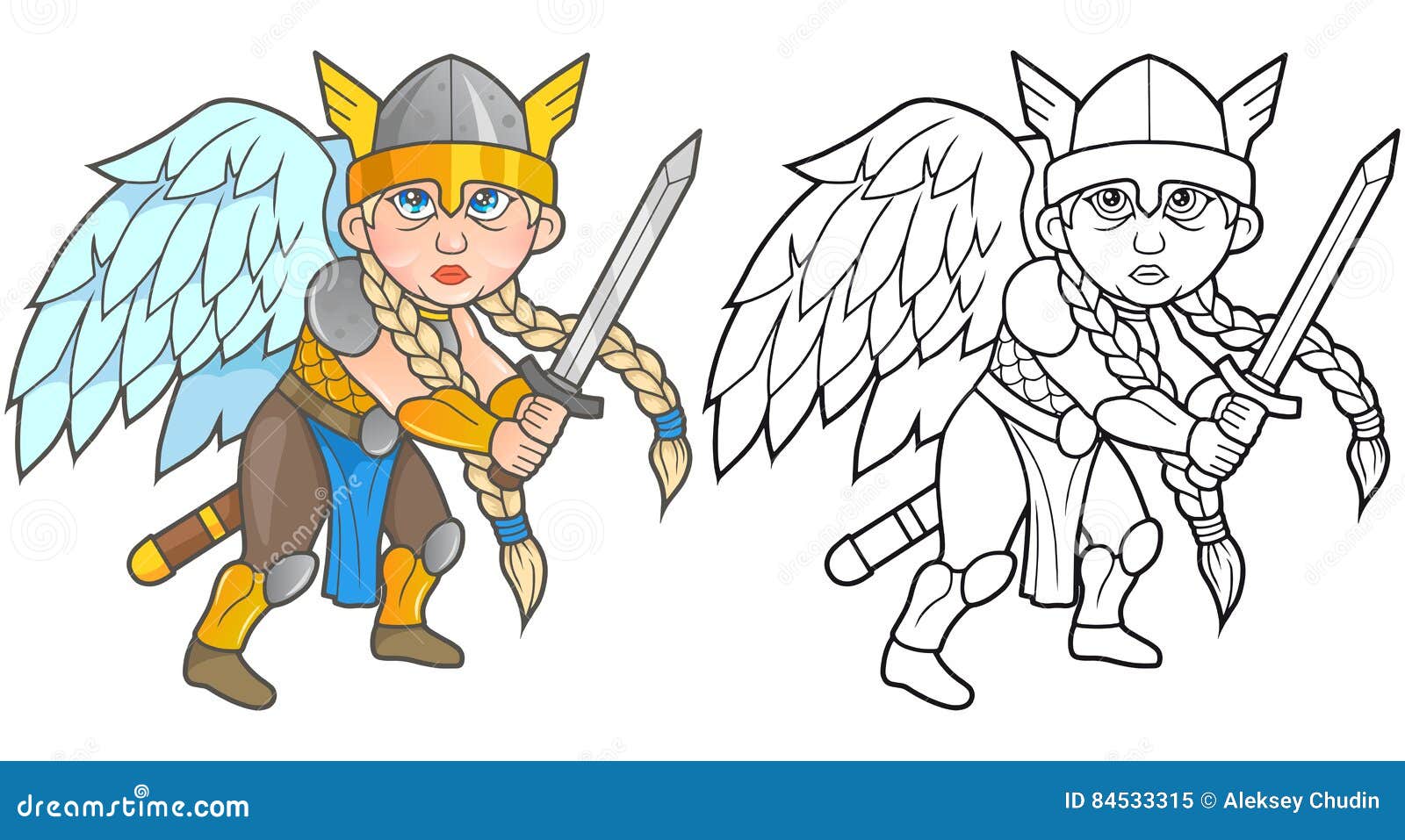 Valkyrie Sword Stock Illustrations – 288 Valkyrie Sword Stock ...