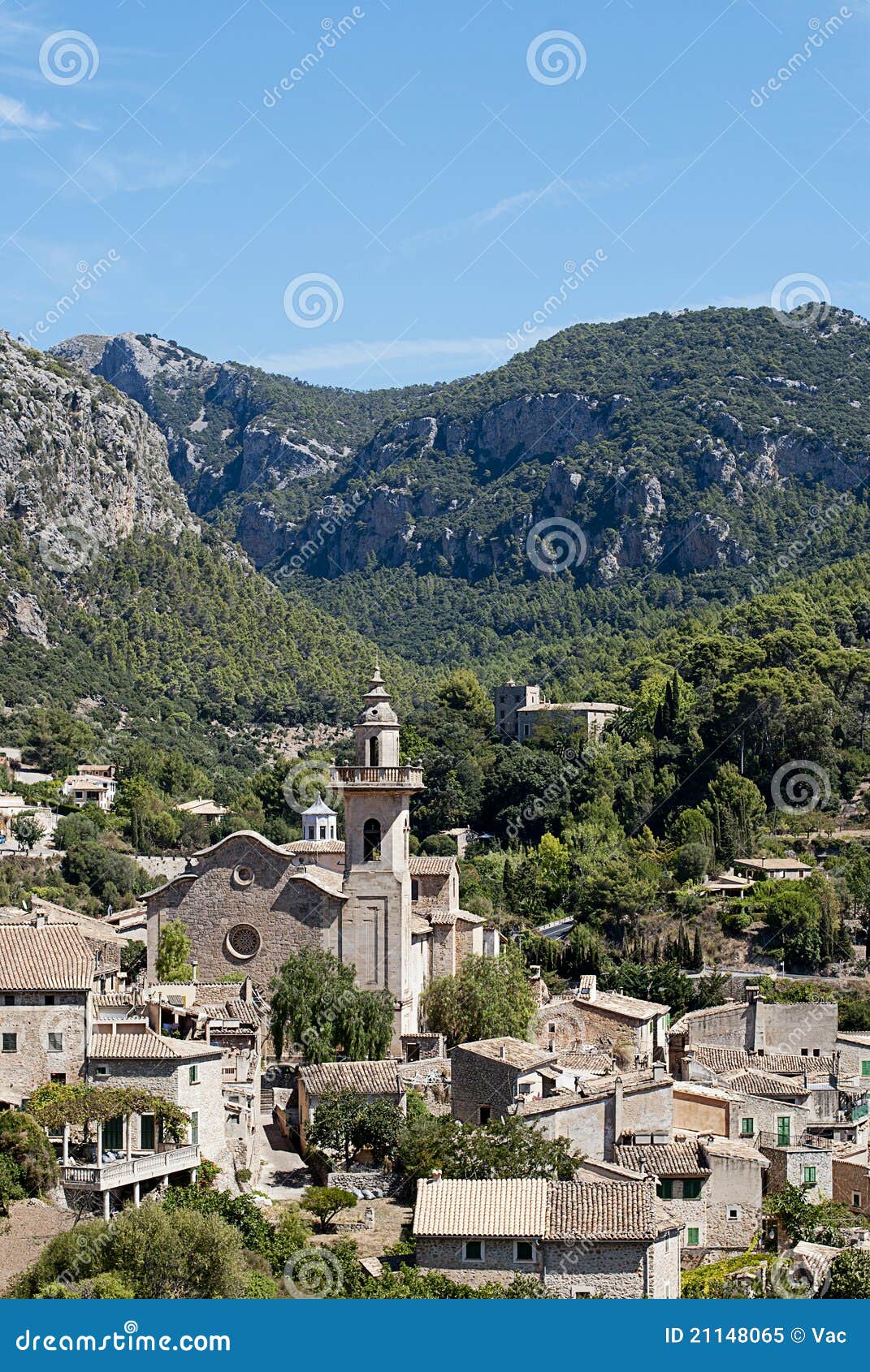 Valldemossa stock image. Image of europe, majorca, mallorca - 21148065