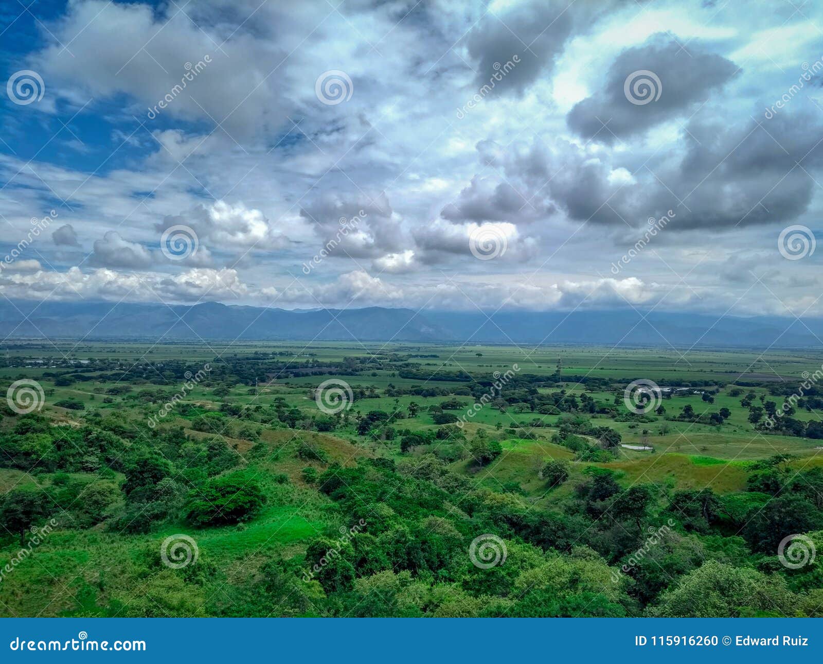 Valle del Cauca landscape stock photo. Image of colombia - 115916260