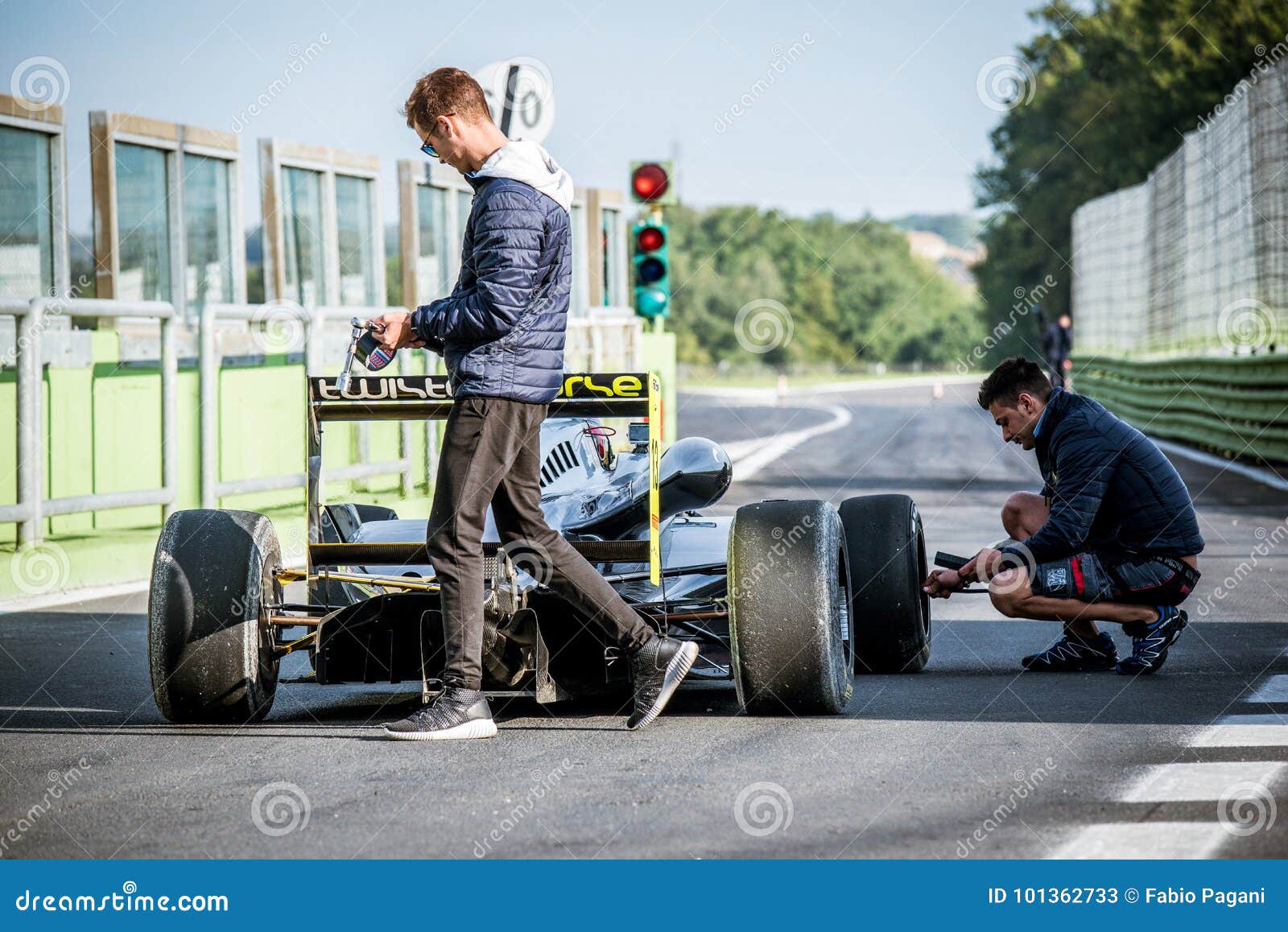 Vallelunga, Italy September 24 2017. Single Seater Formula Car O ...