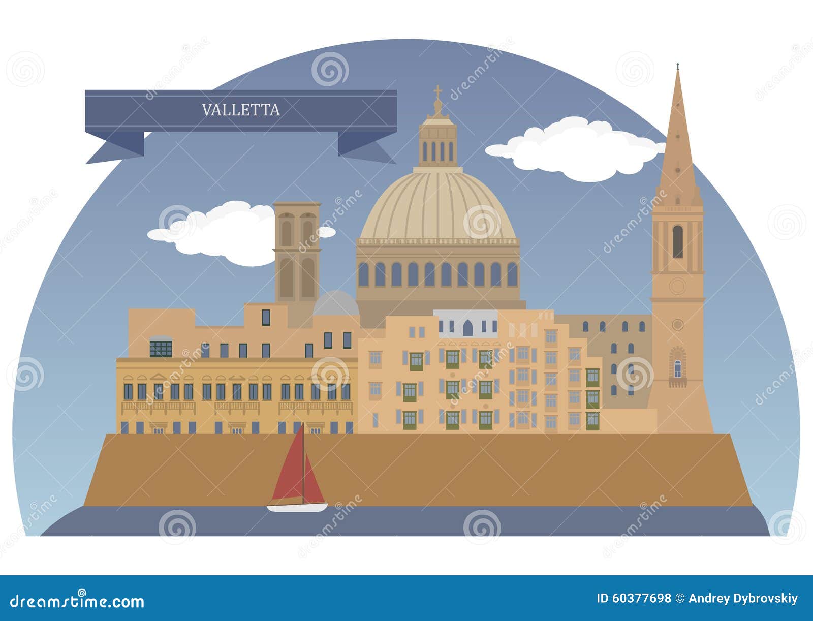 Malta Map Vector Illustration | CartoonDealer.com #37017840