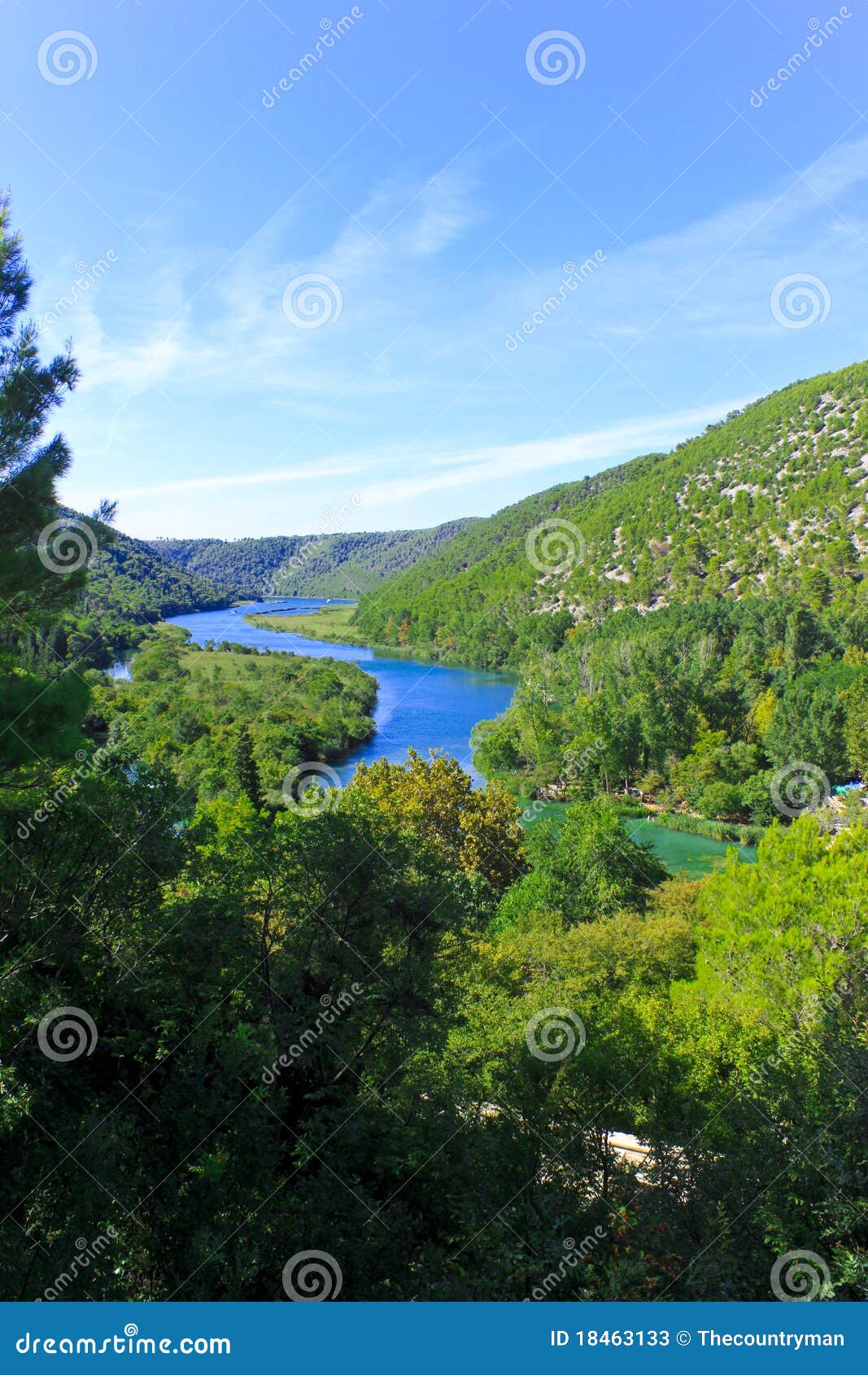 Valley stock image. Image of rocks, hill, mountain, gully - 18463133
