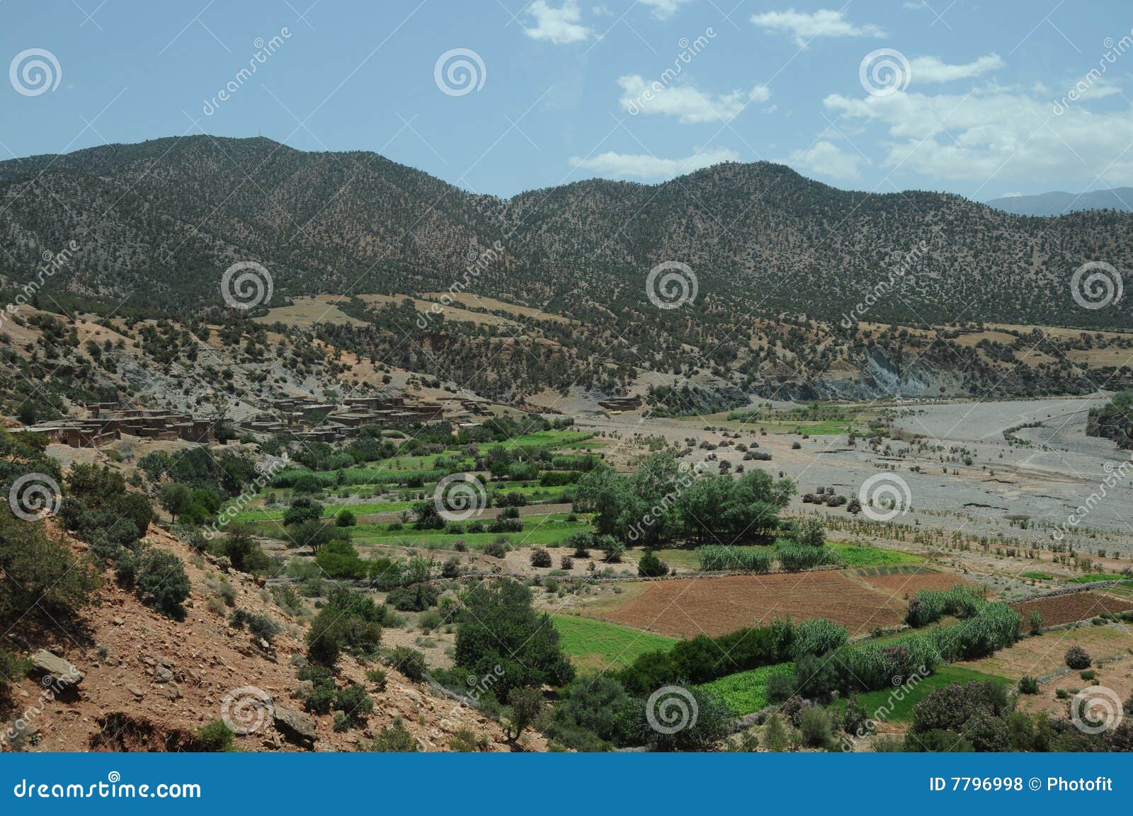 Valley stock photo. Image of scene, farm, travel, mountains - 7796998