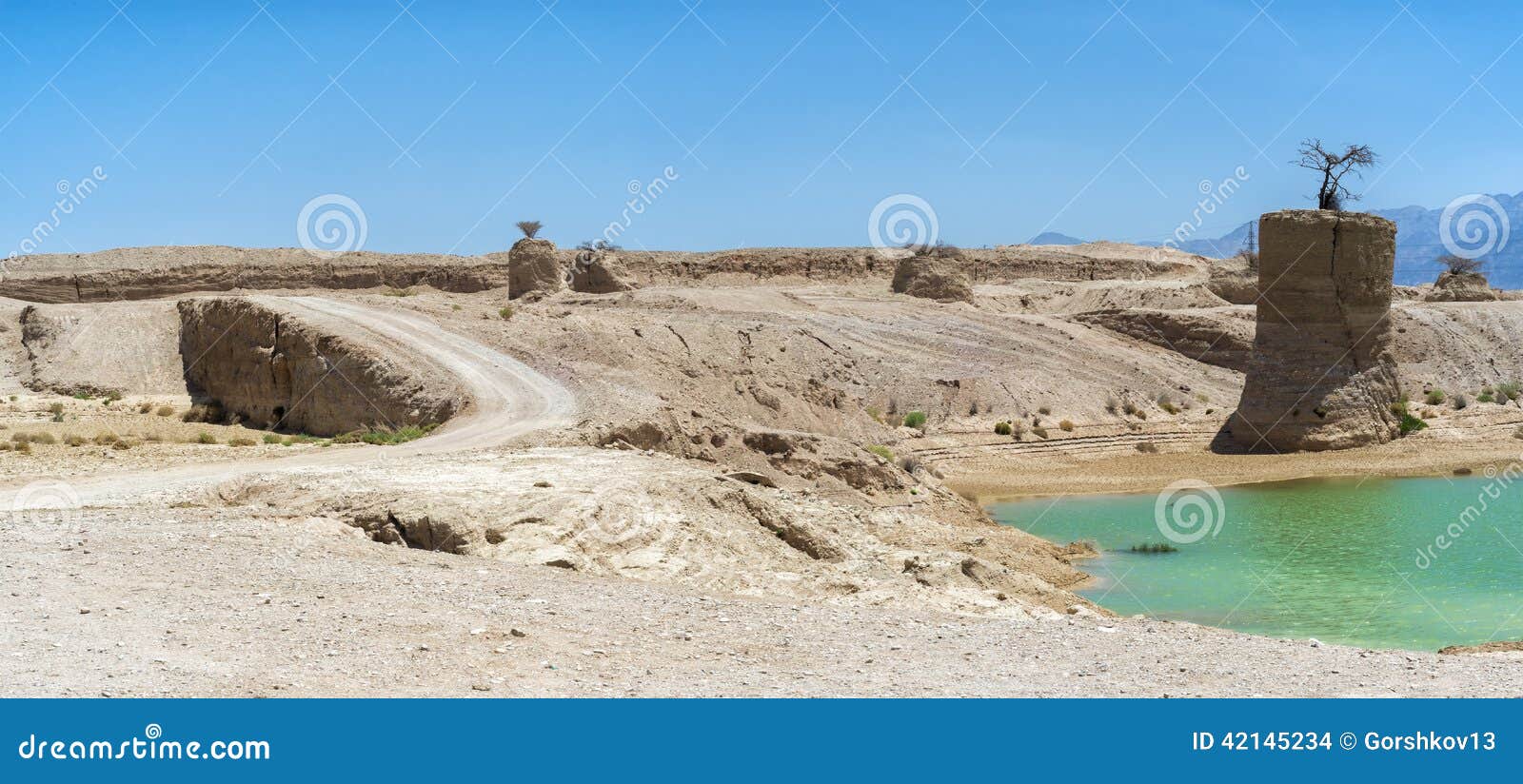 Valley of Arava Desert after Rain, Israel Stock Photo - Image of arabah ...