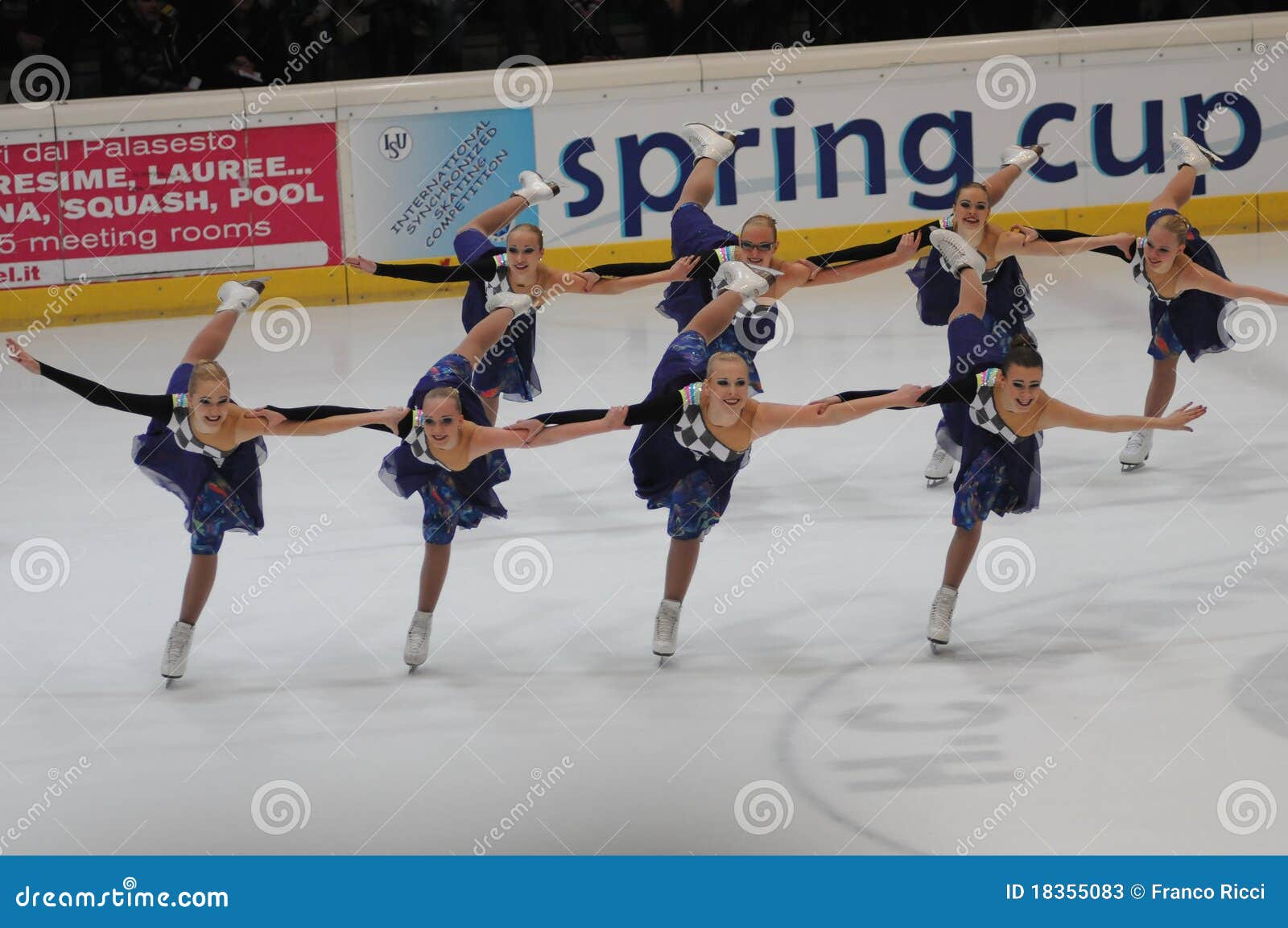 Valley Bay Synchro Team - Spring Cup 2011 Editorial Stock Photo - Image ...