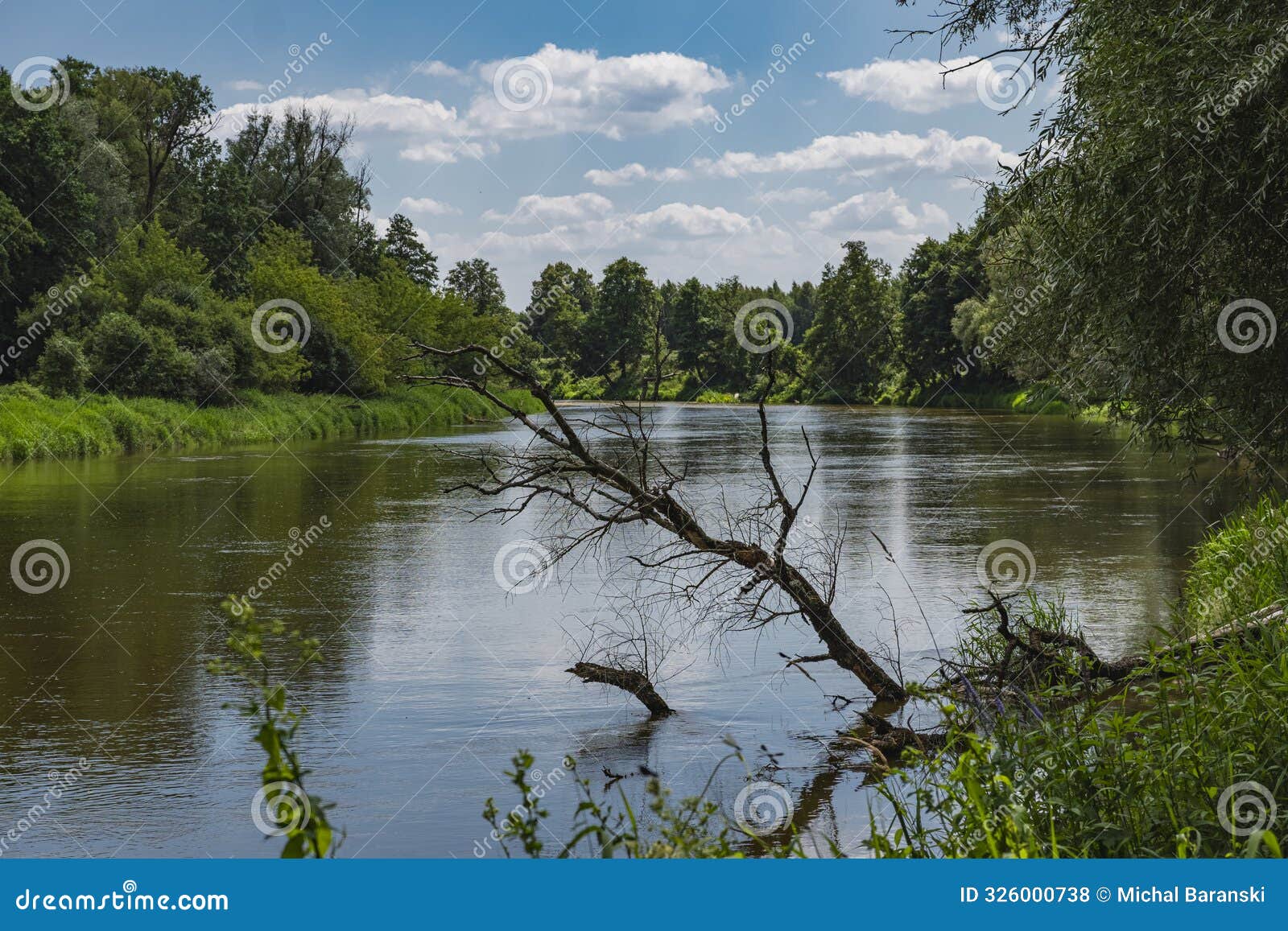 The Valley of the Bug River, Which is the Natural Border between Poland ...