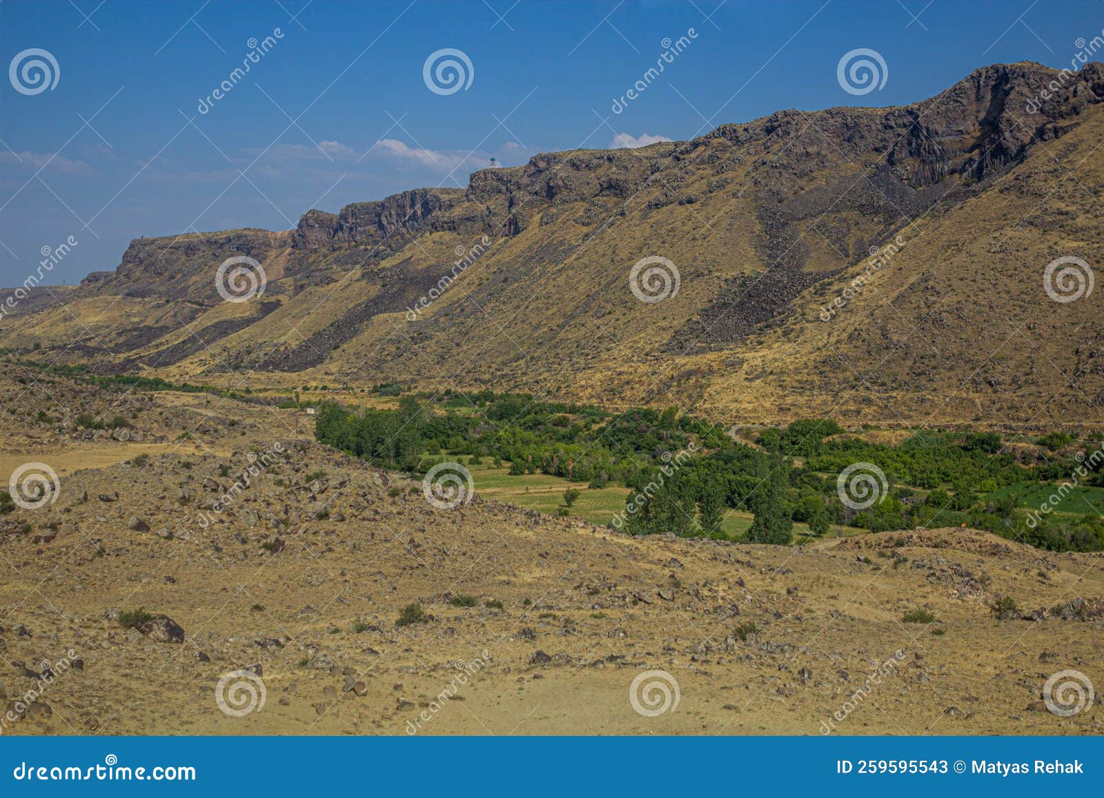 Valley in the Eastern Turk stock image. Image of mountains - 259595543