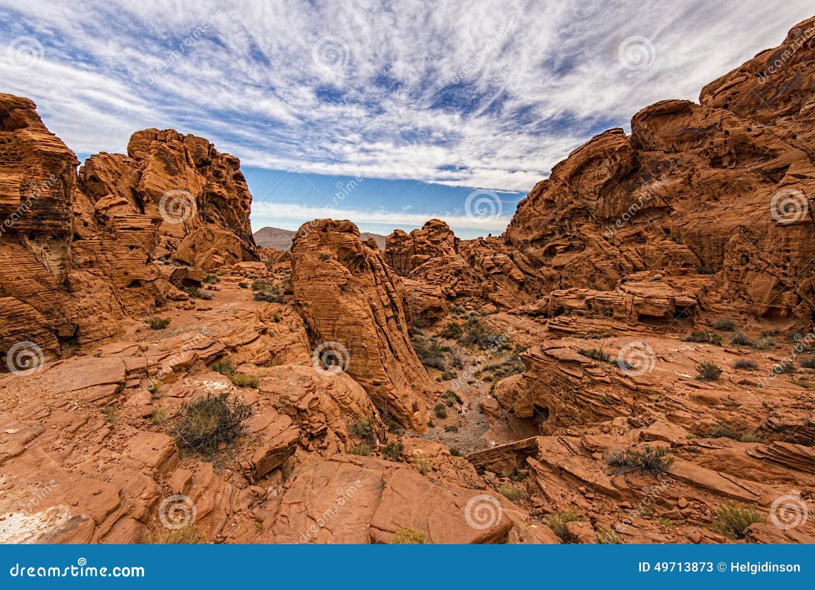 Valley of Fire Rock Formation Stock Image - Image of geology, bizarre ...