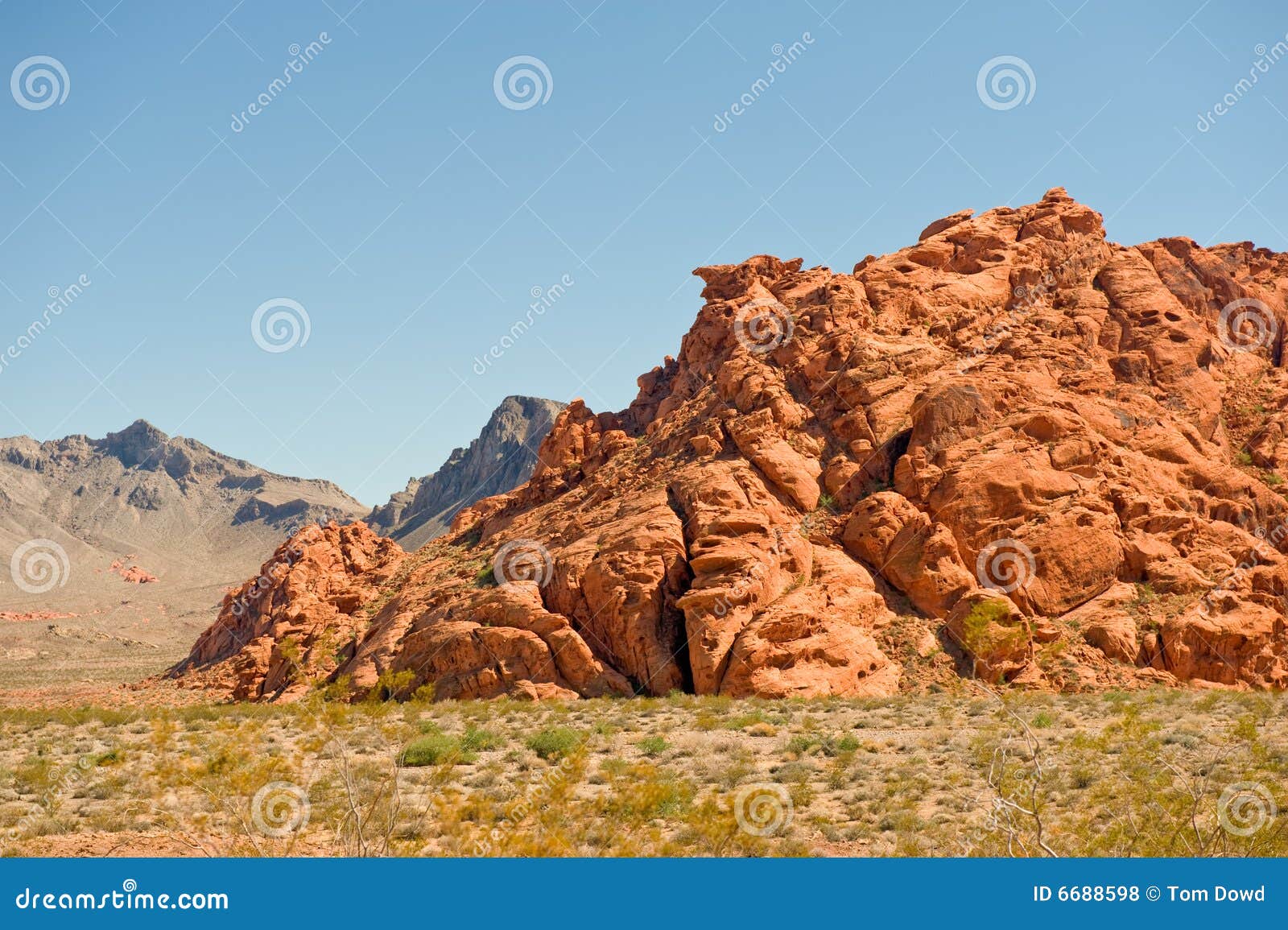 Valley of Fire Rocks stock photo. Image of background - 6688598