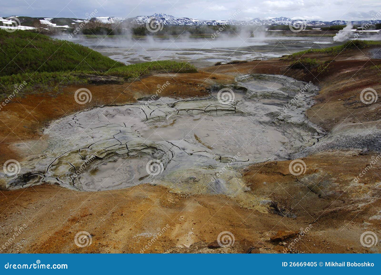 Valley of Geysers stock image. Image of geyser, waterfall - 26669405