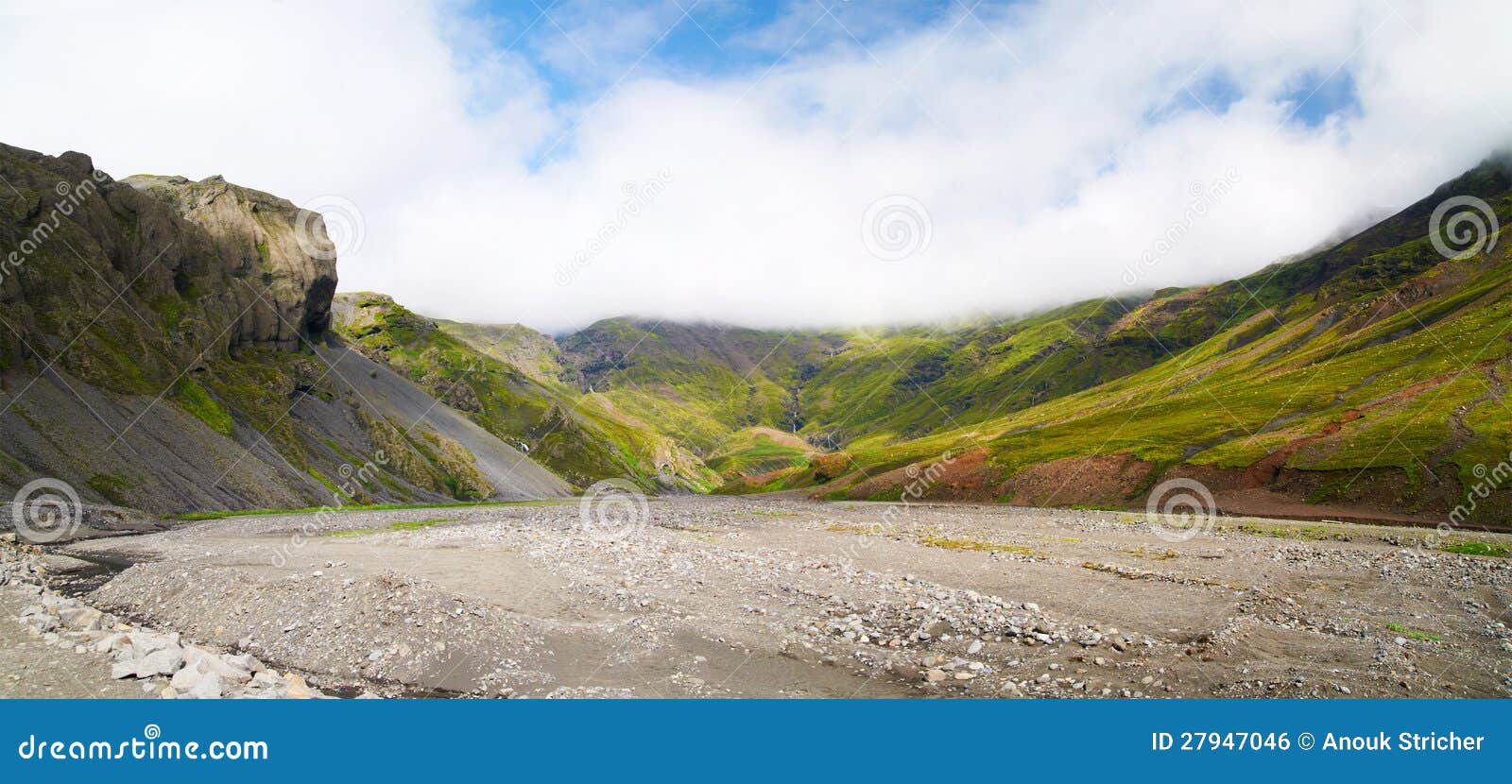 Valley in Iceland stock photo. Image of path, canyon - 27947046