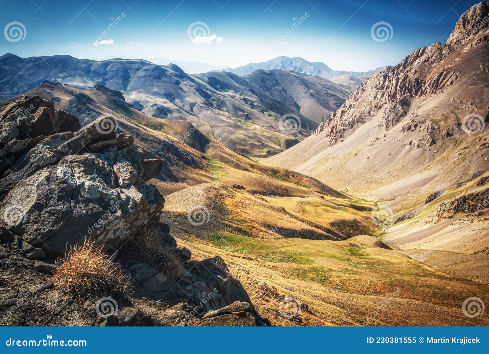 Valley in Kholeno Massif in Central Alborz Mountains, Iran Stock Image ... Valley in Kholeno Massif in Central Alborz Mountains, Iran Stock Image ...