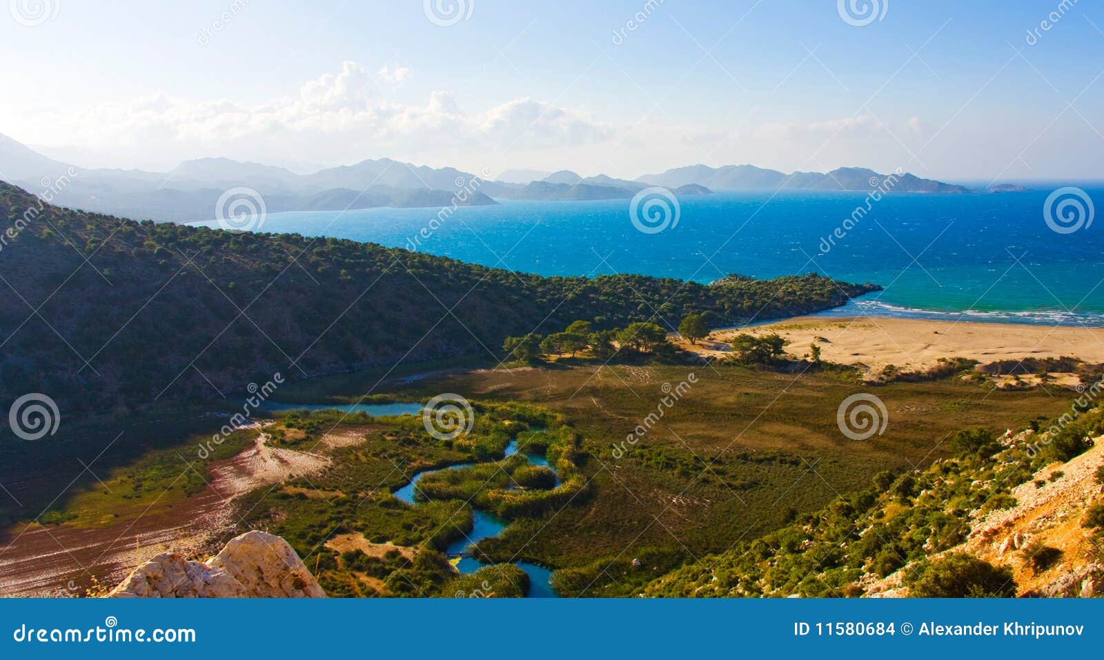 Valley, Mediterranean Sea, Turkey Stock Photo - Image of outdoors ...