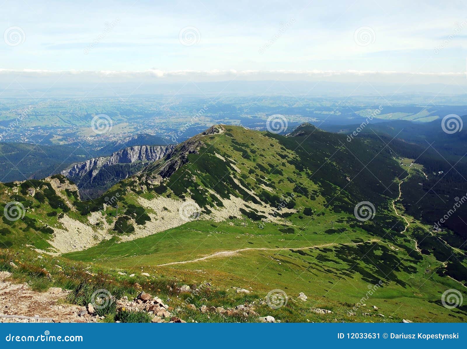 Valley panorama stock image. Image of peak, park, country - 12033631