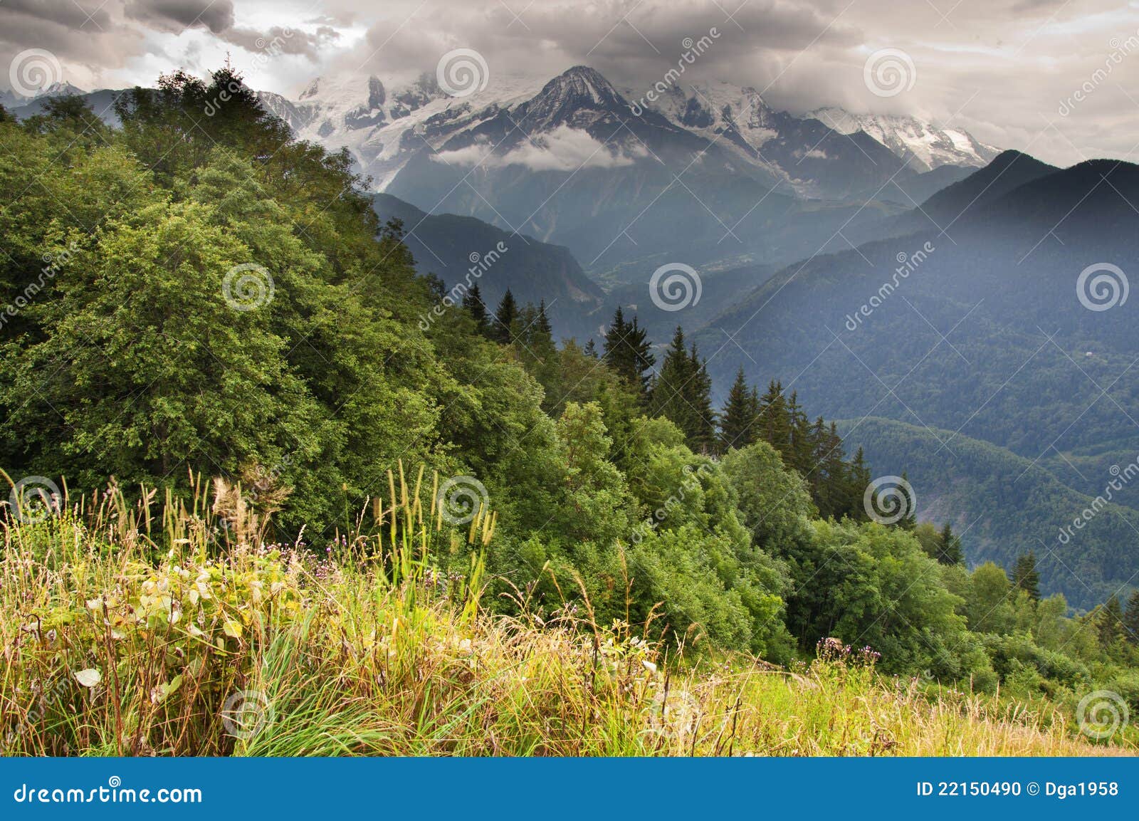 The Valley of Passy (Chamonix, France) Stock Photo - Image of passy ...