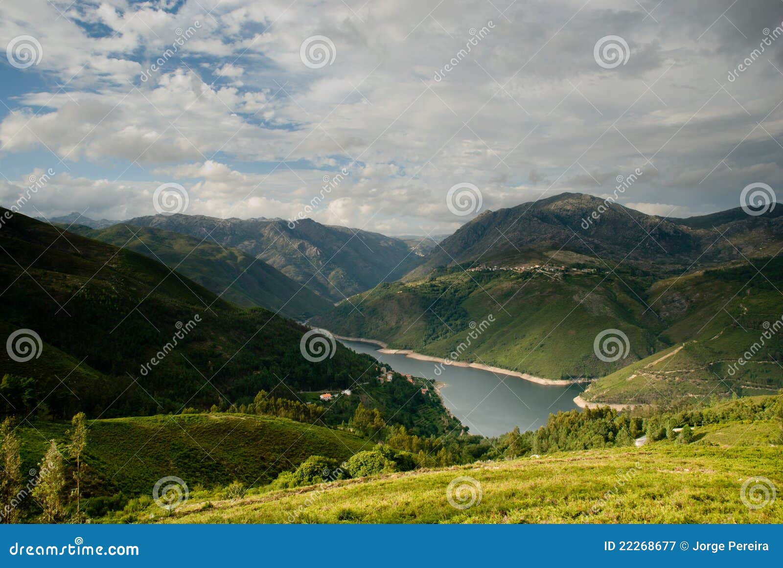 Valley and river stock image. Image of river, valley - 22268677