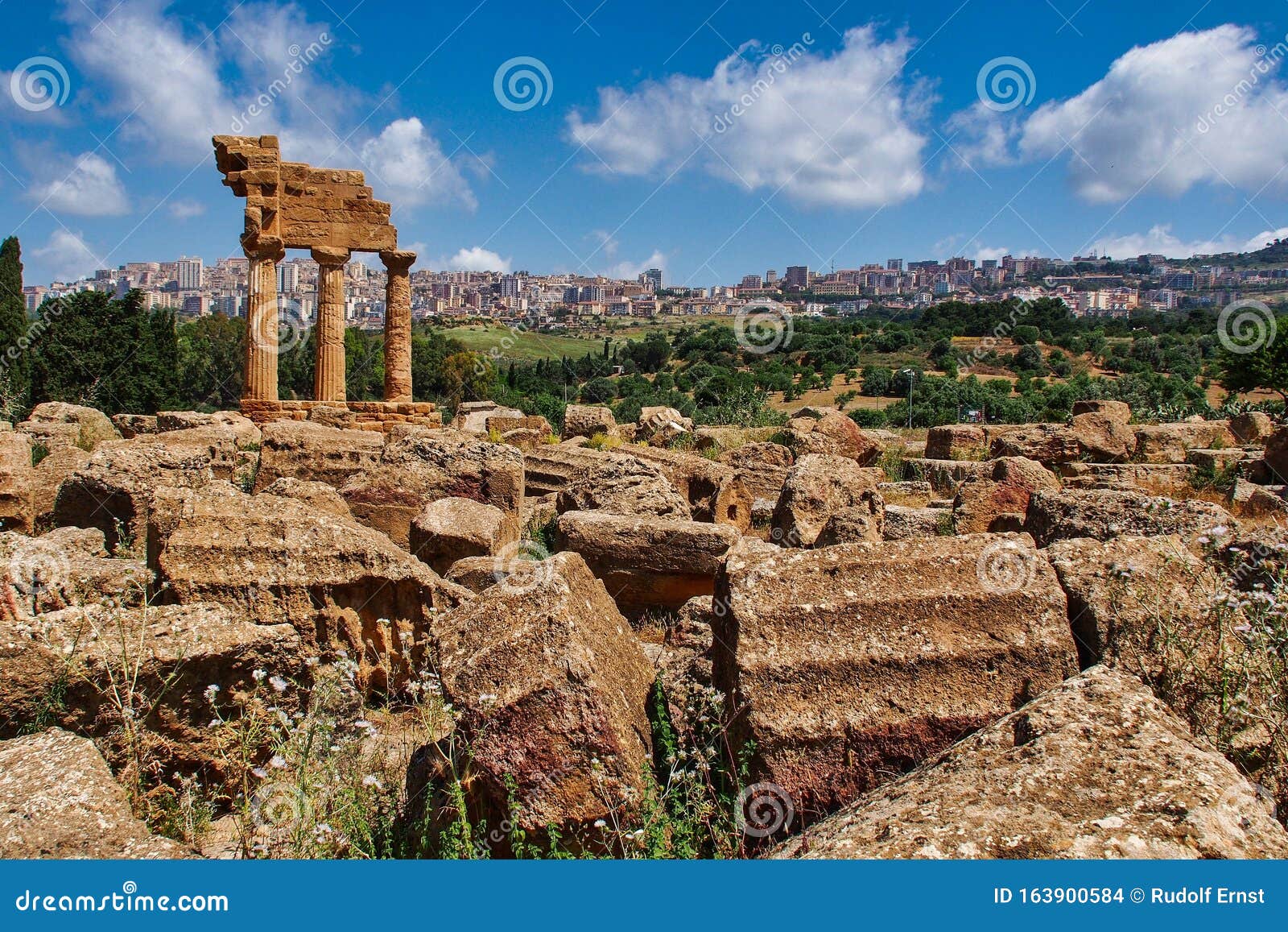 Valley of Temples in Agrigento Sicily in Italy. Stock Photo - Image of ... Valley of Temples in Agrigento Sicily in Italy. Stock Photo - Image of ...