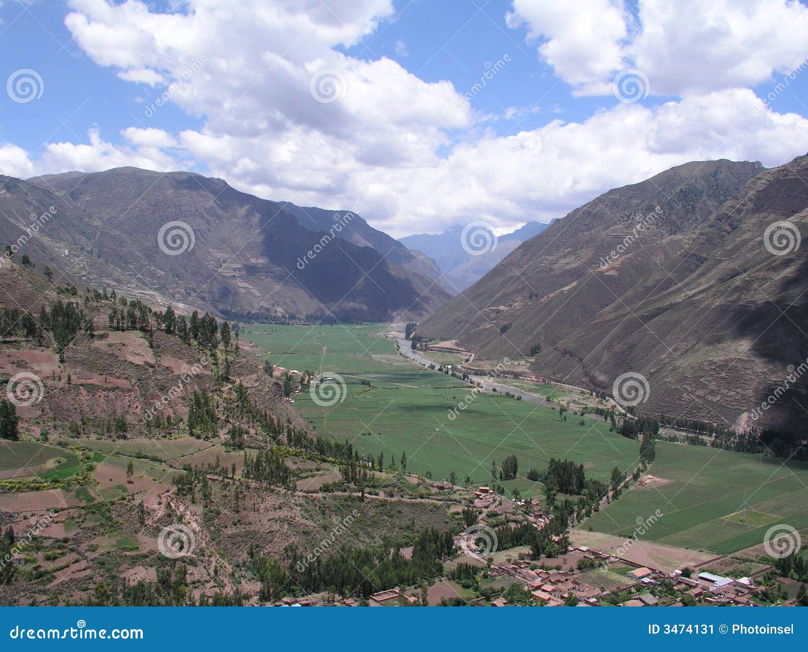 Valley Urubamba stock image. Image of travel, landscape - 3474131