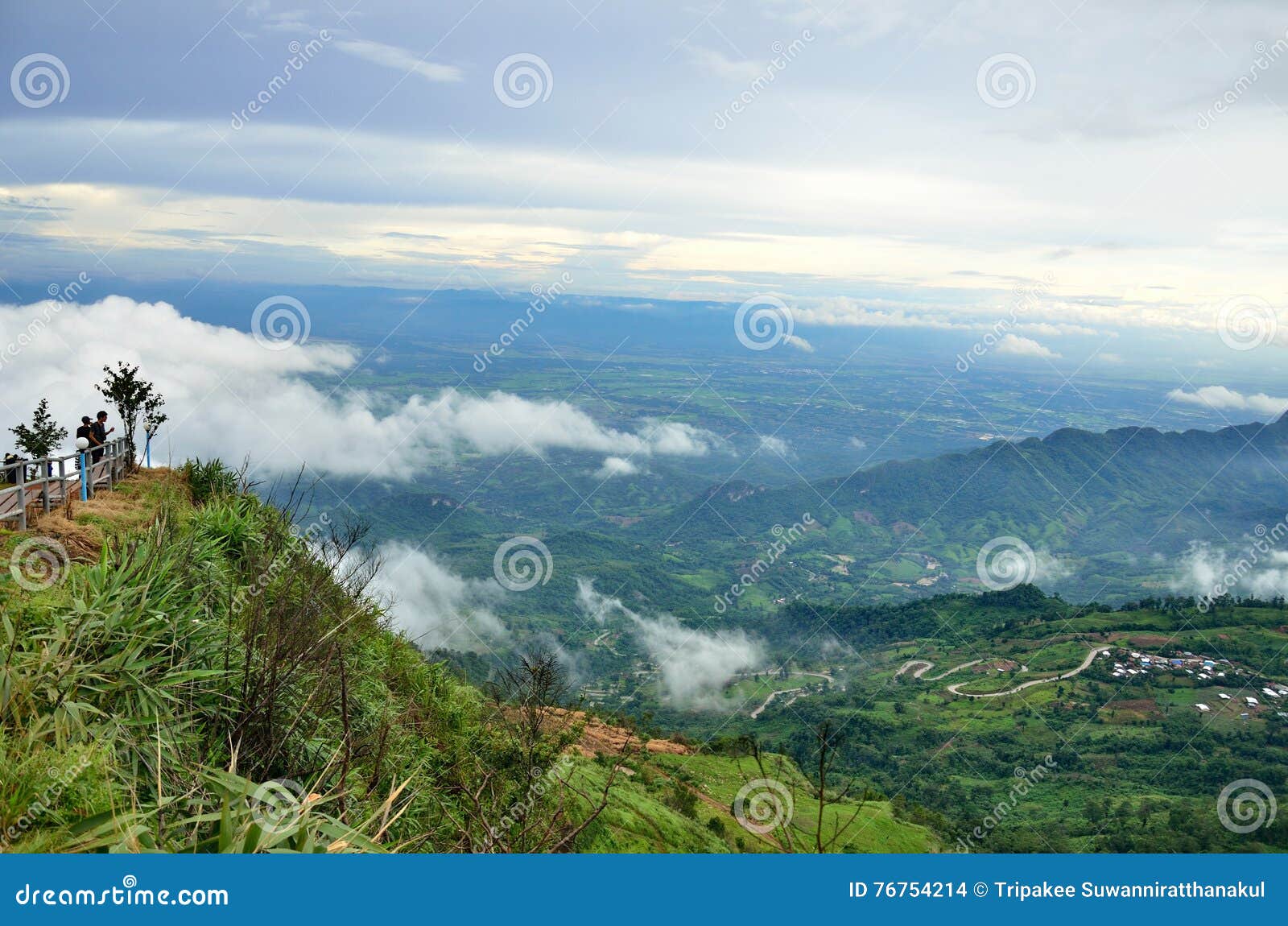 Valley Viewpoint at Thailand Stock Photo - Image of nature, chiangmai ...