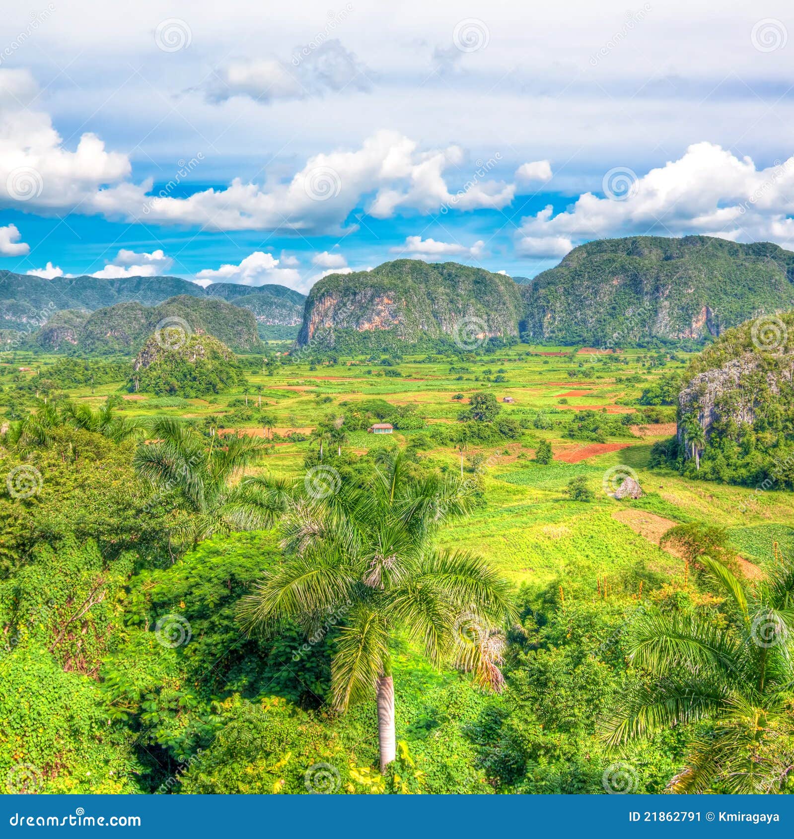 The Valley of Vinales in Cuba Stock Image - Image of aerial, natural ...