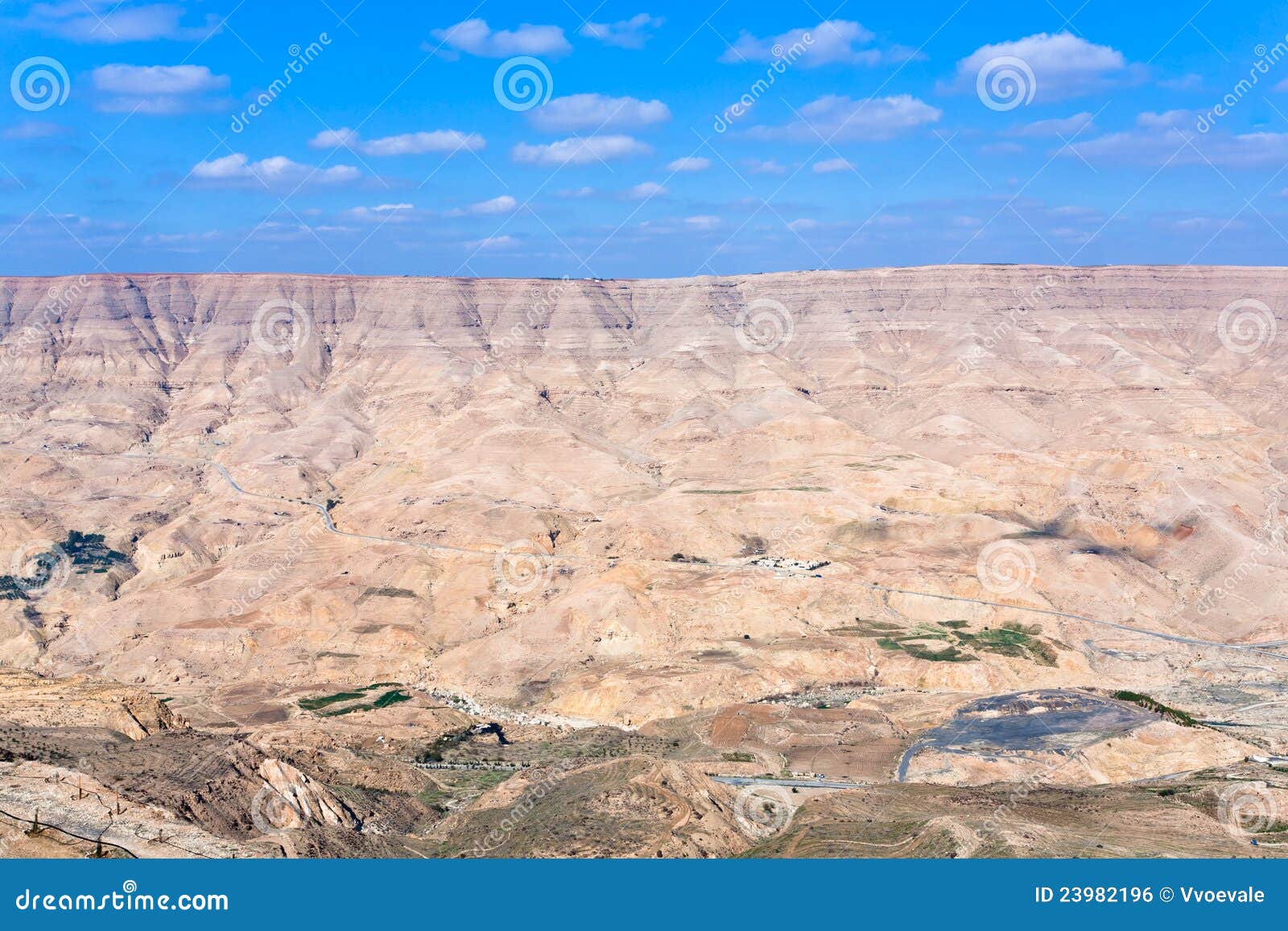 Valley of Wadi Al Mujib River, Jordan Stock Photo - Image of mountain ...