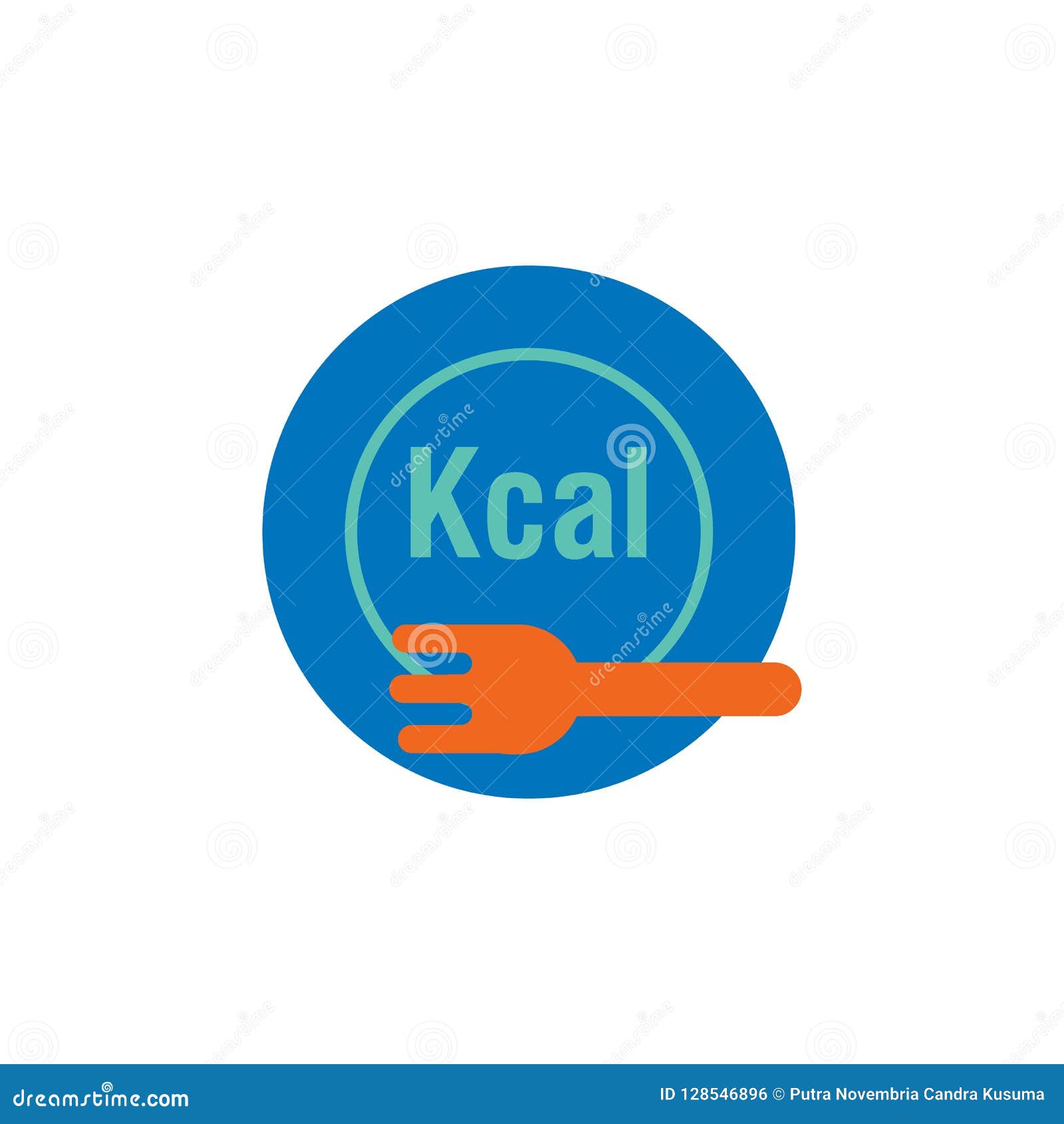 Valor Nutritivo Logo Icon Design Ilustração Stock - Ilustração de sinal ...