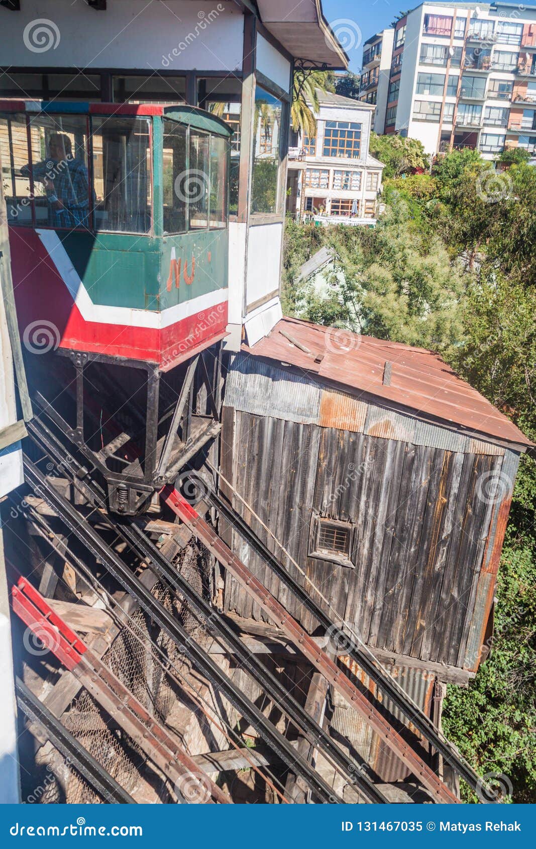Passenger Carriage of Funicular Railway Editorial Image - Image of ...