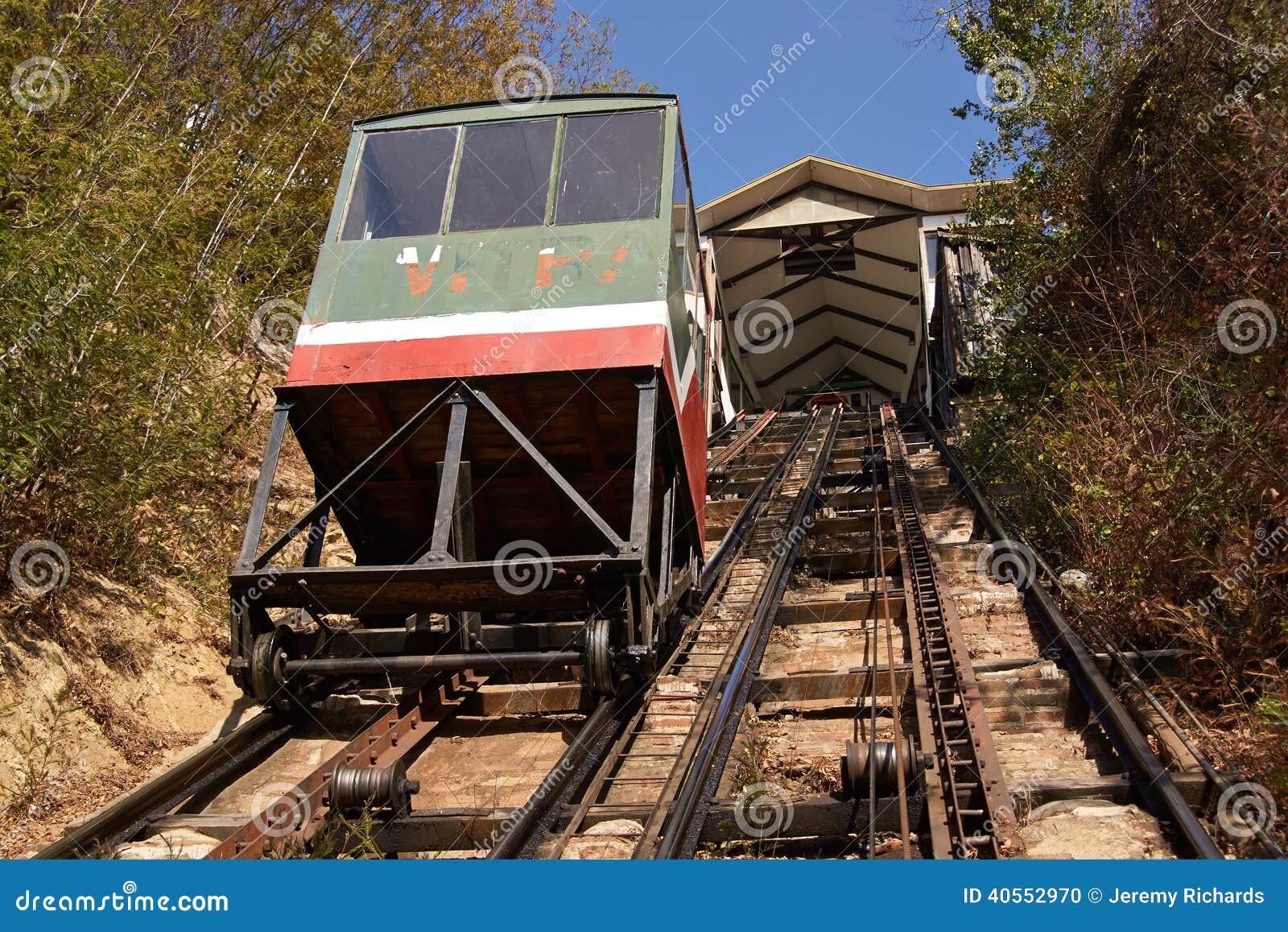 Valparaiso funicular imagen editorial. Imagen de mundo - 40552970