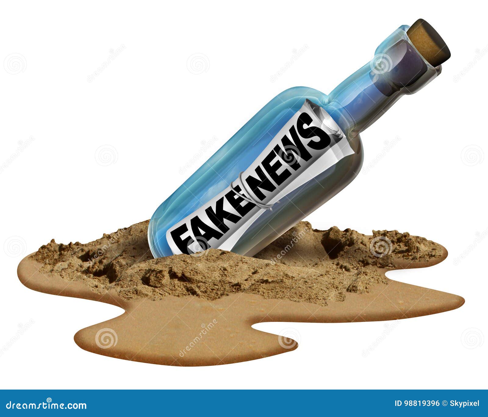 Vals Nieuws Communicatie Symbool Stock Illustratie - Illustration of ...