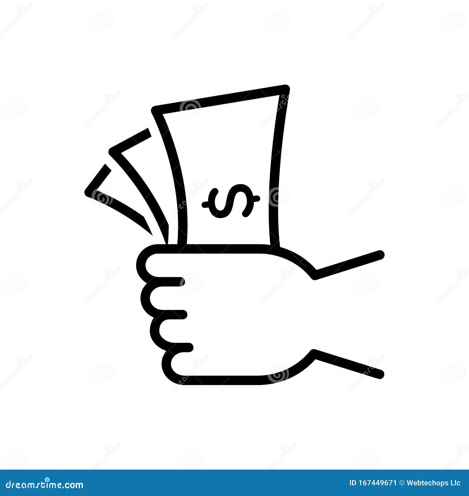 Black Line Icon for Valuable, Precious and Costly Stock Vector ...