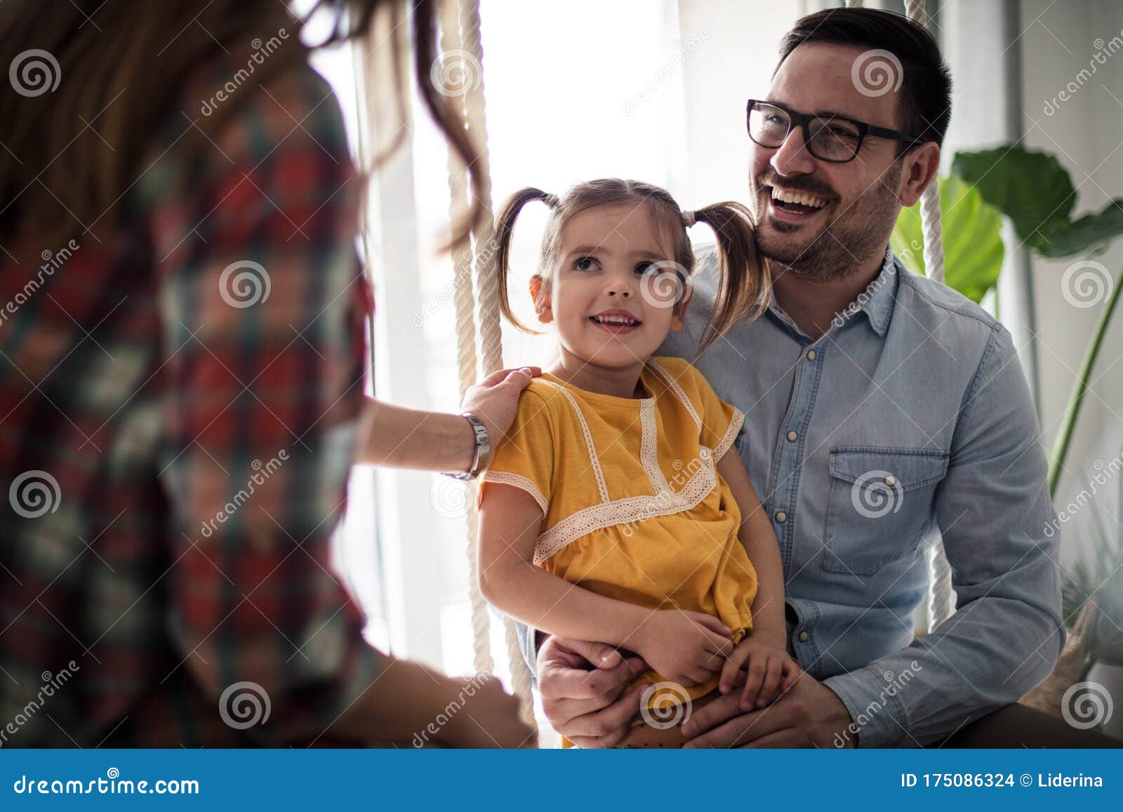 Valuable moment stock photo. Image of adult, father - 175086324