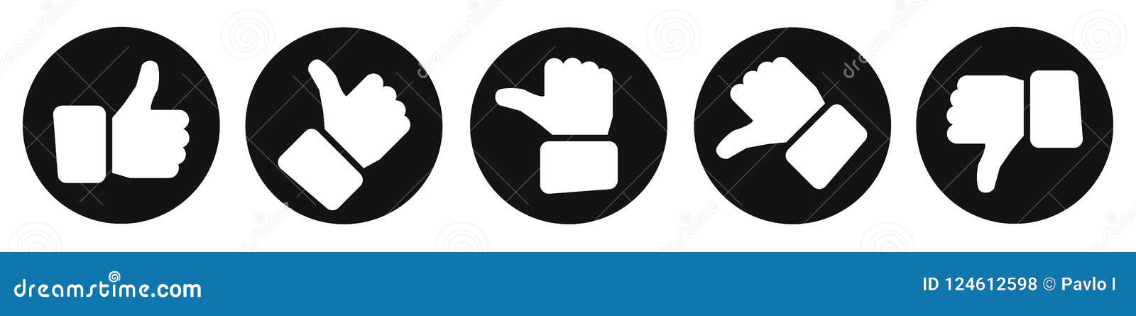 Thumbs Up Buttons Stock Photography | CartoonDealer.com #17795642